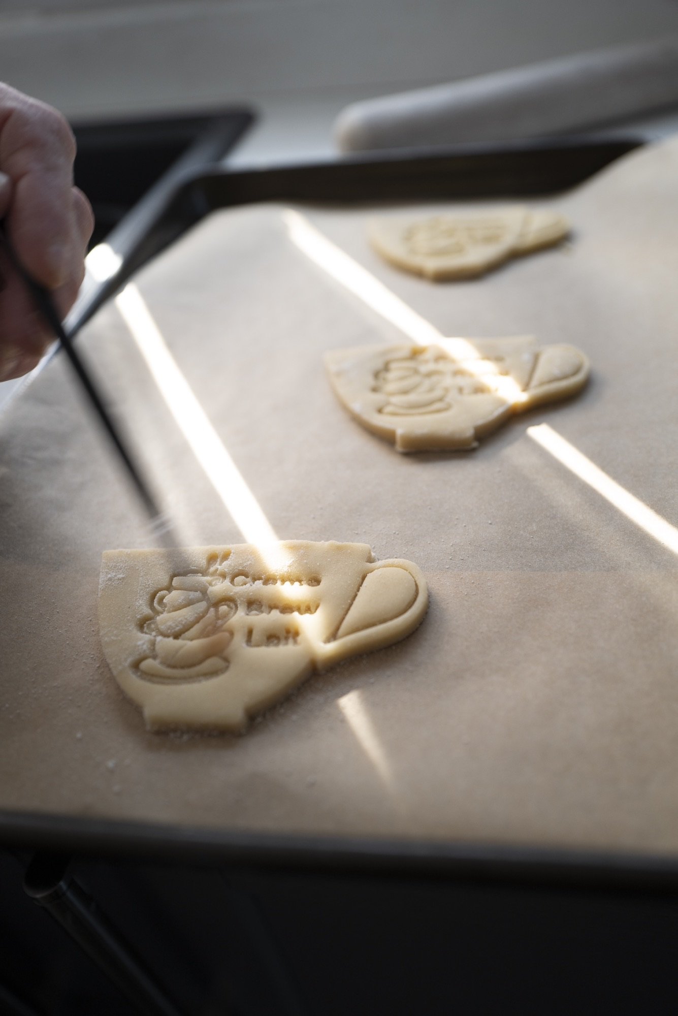 3D Printed Biscuits — Creme Brew Lait