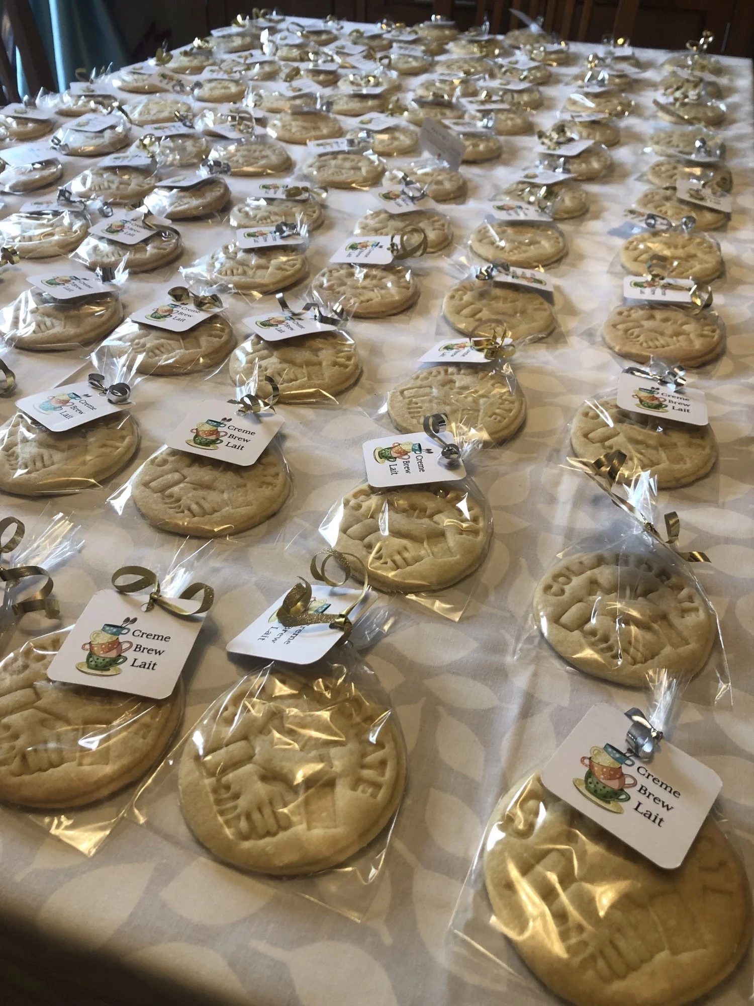 3D Printed Biscuits — Creme Brew Lait