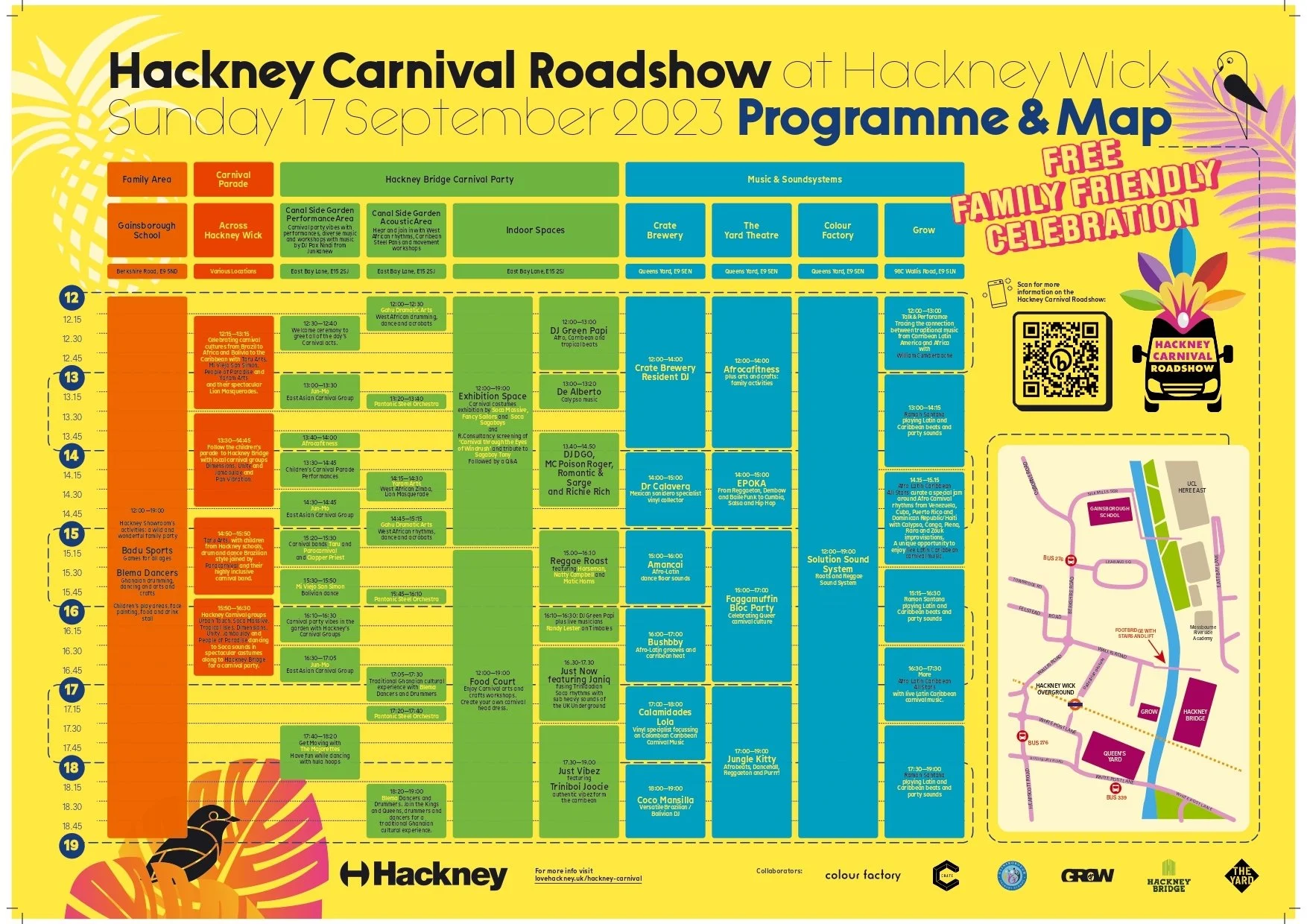 Hackney Carnival Roadshow arrives at Hackney Wick — Love Hackney