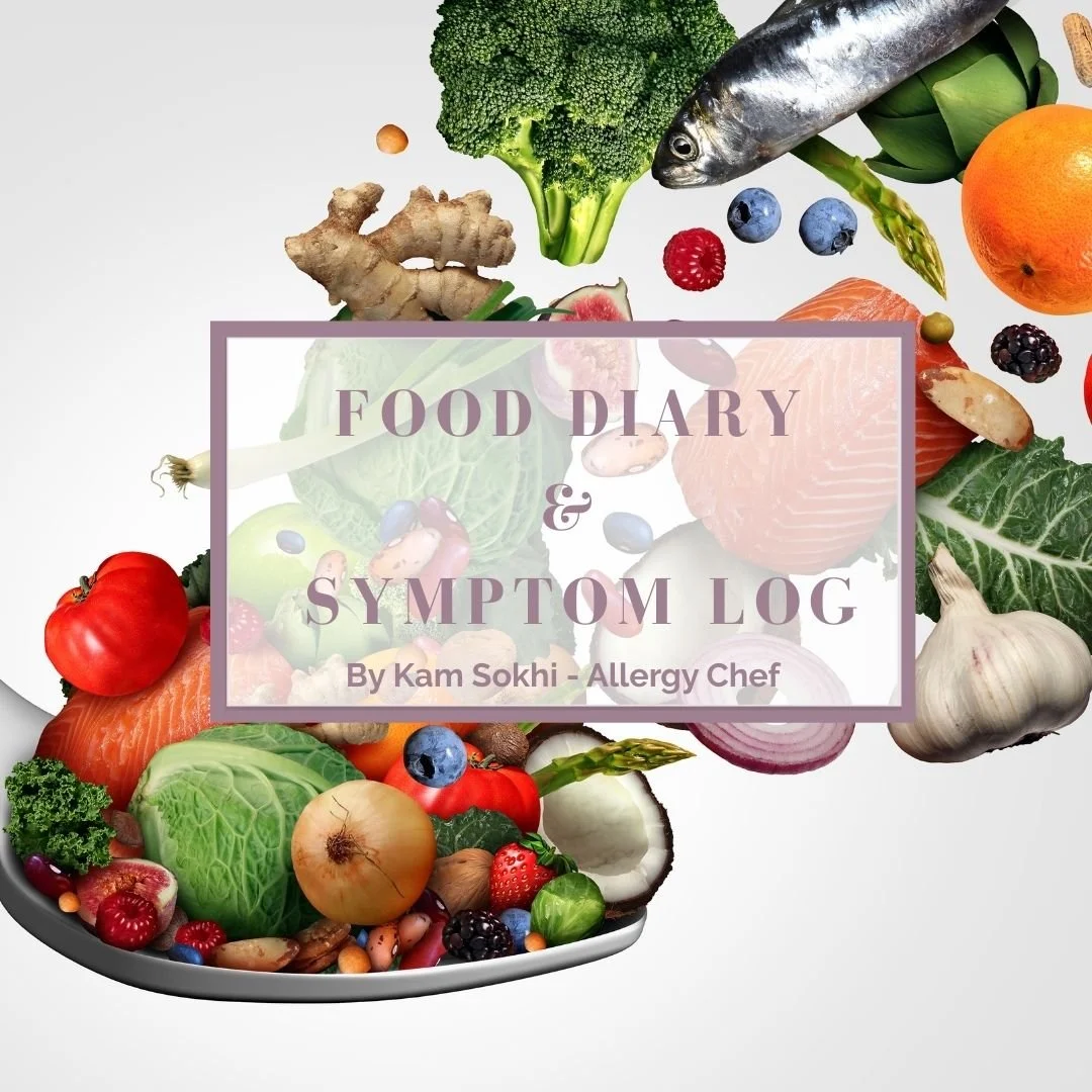 Food Intolerance & Sensitivity Diary — Kam Sokhi - Allergy Chef