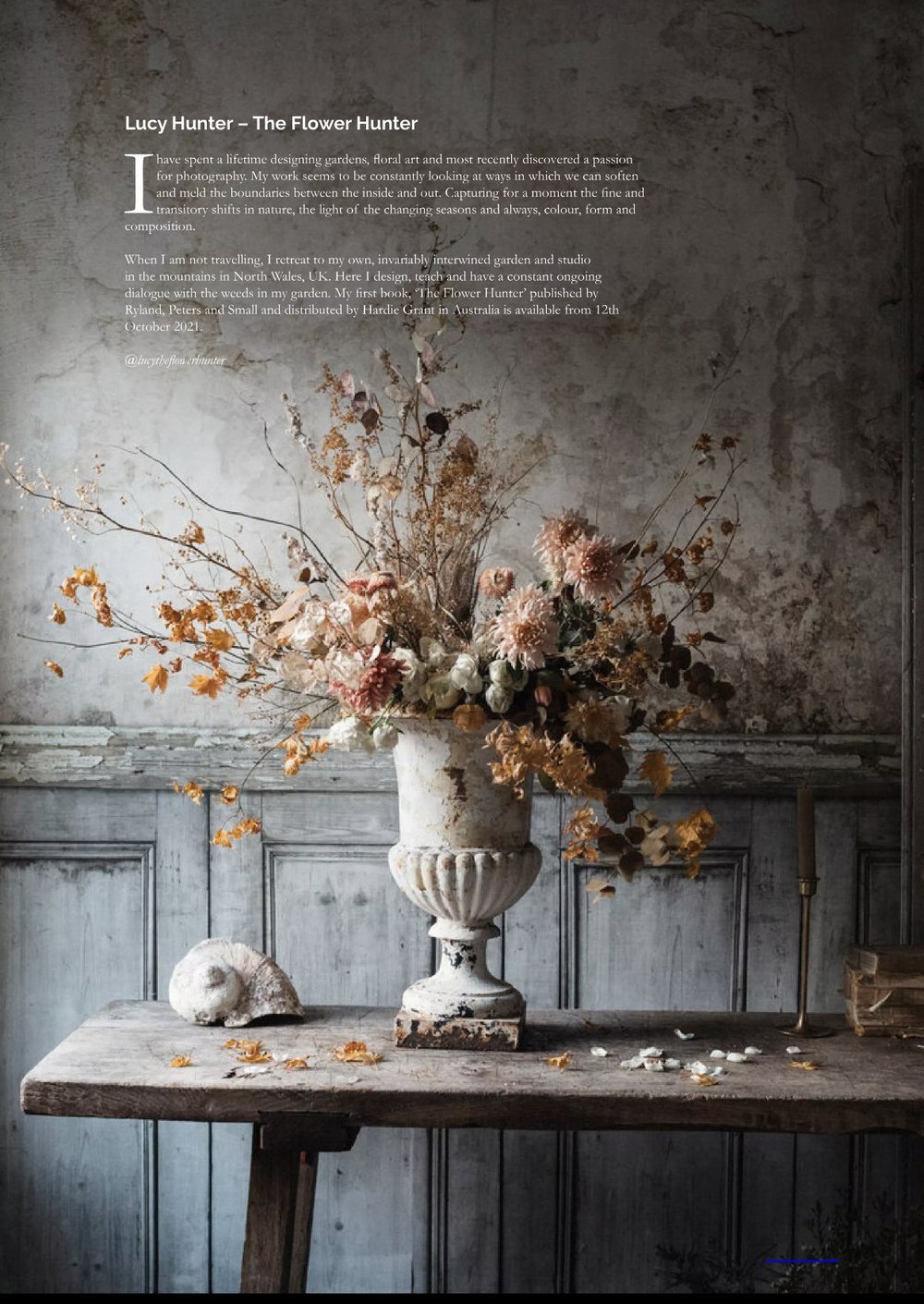 Press — Lucy Hunter, The Flower Hunter