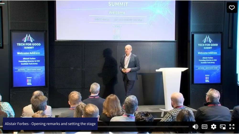 Tech For Good Summit 2023 — Scottish Tech Army
