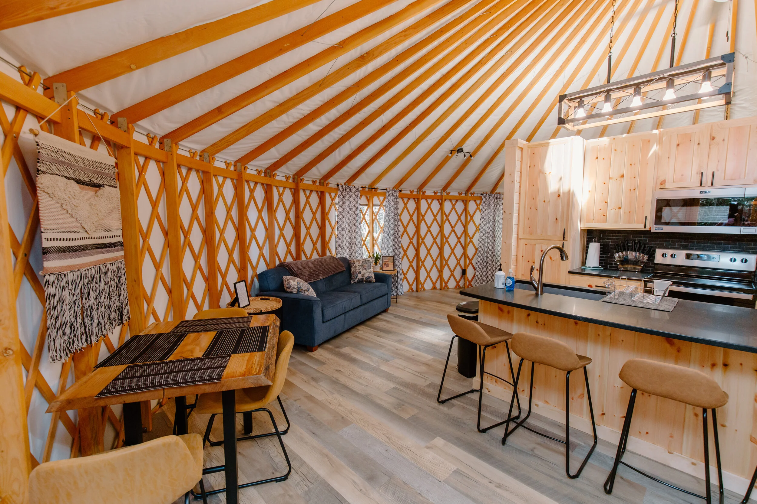 Our Yurts — DuPont Yurts