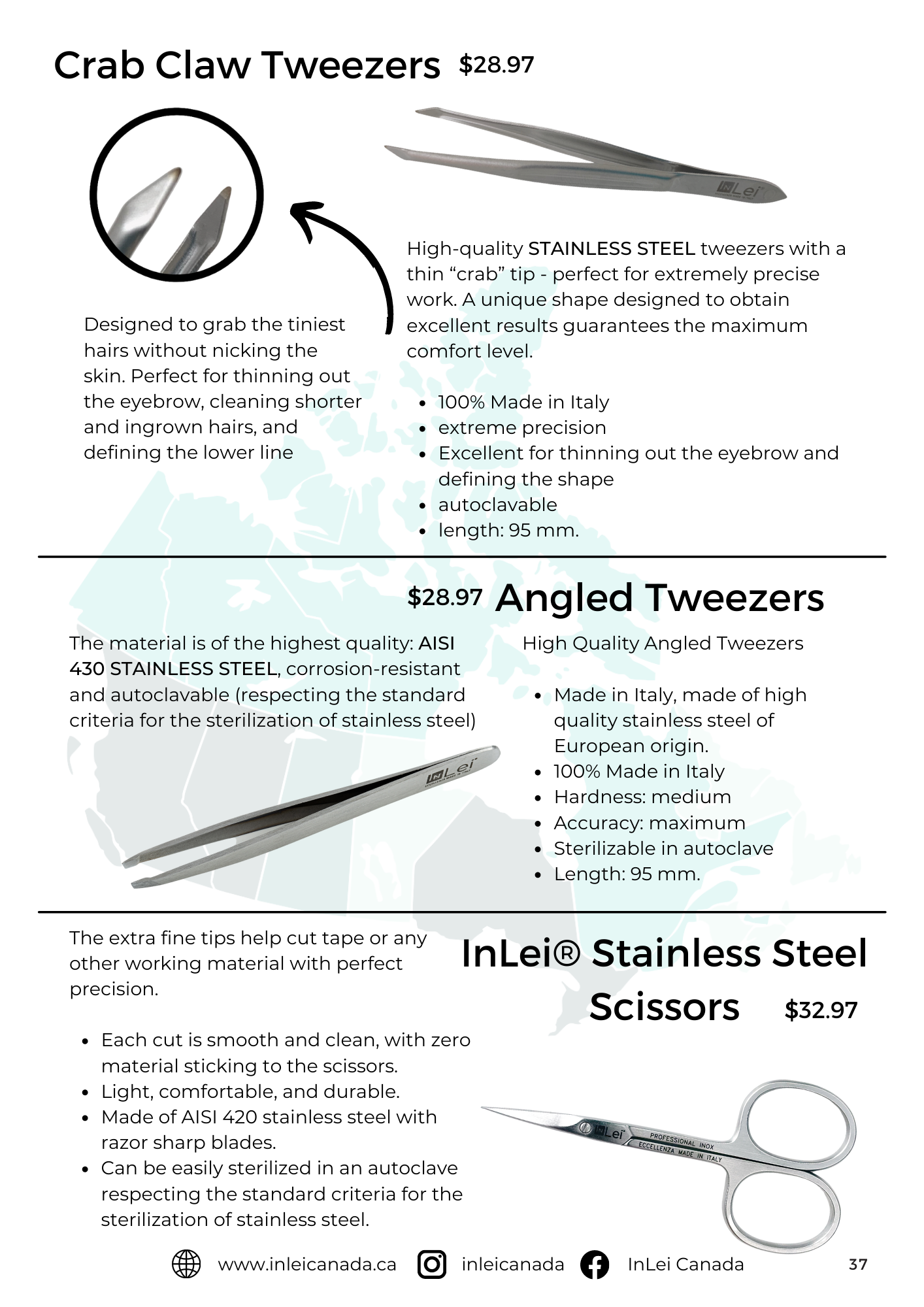 InLei® Product Catalogue | InLei® Canada