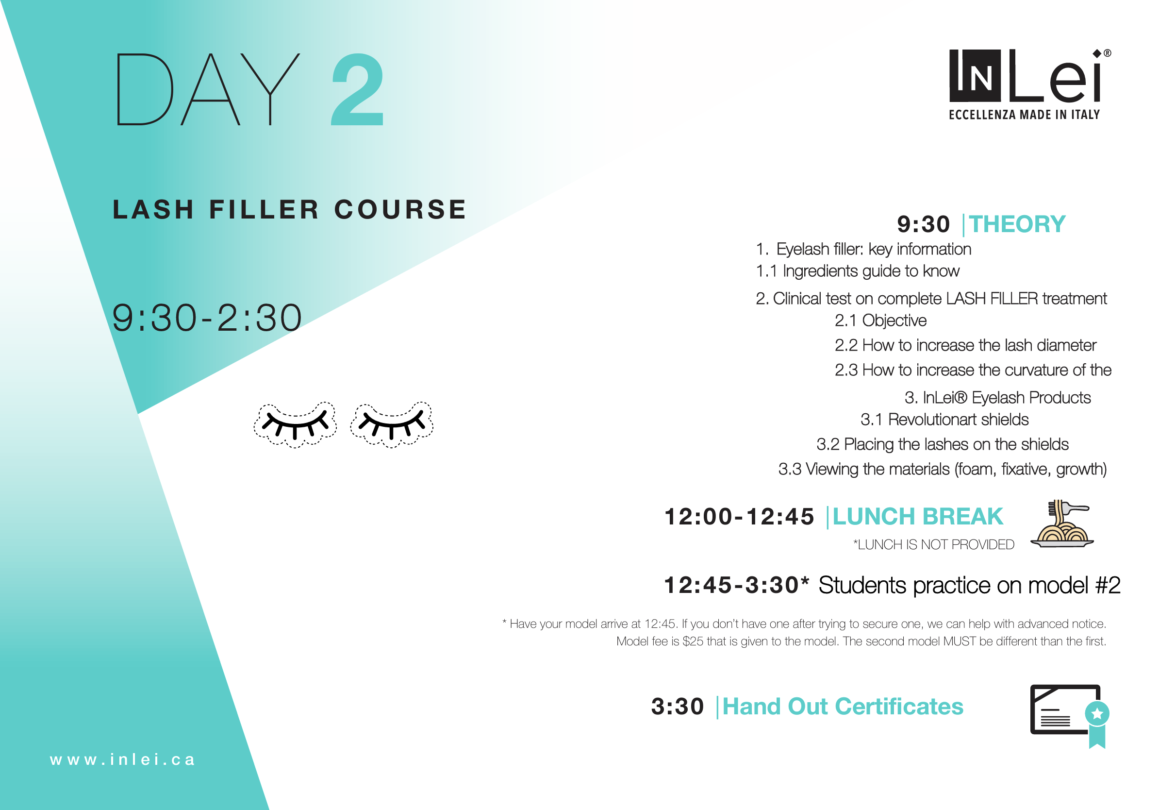 2 Day In Class Courses | InLei® Canada