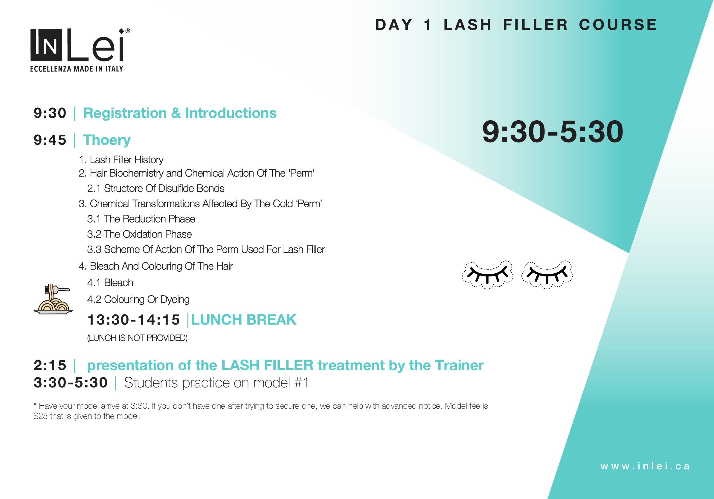 2 Day In Class Courses | InLei® Canada
