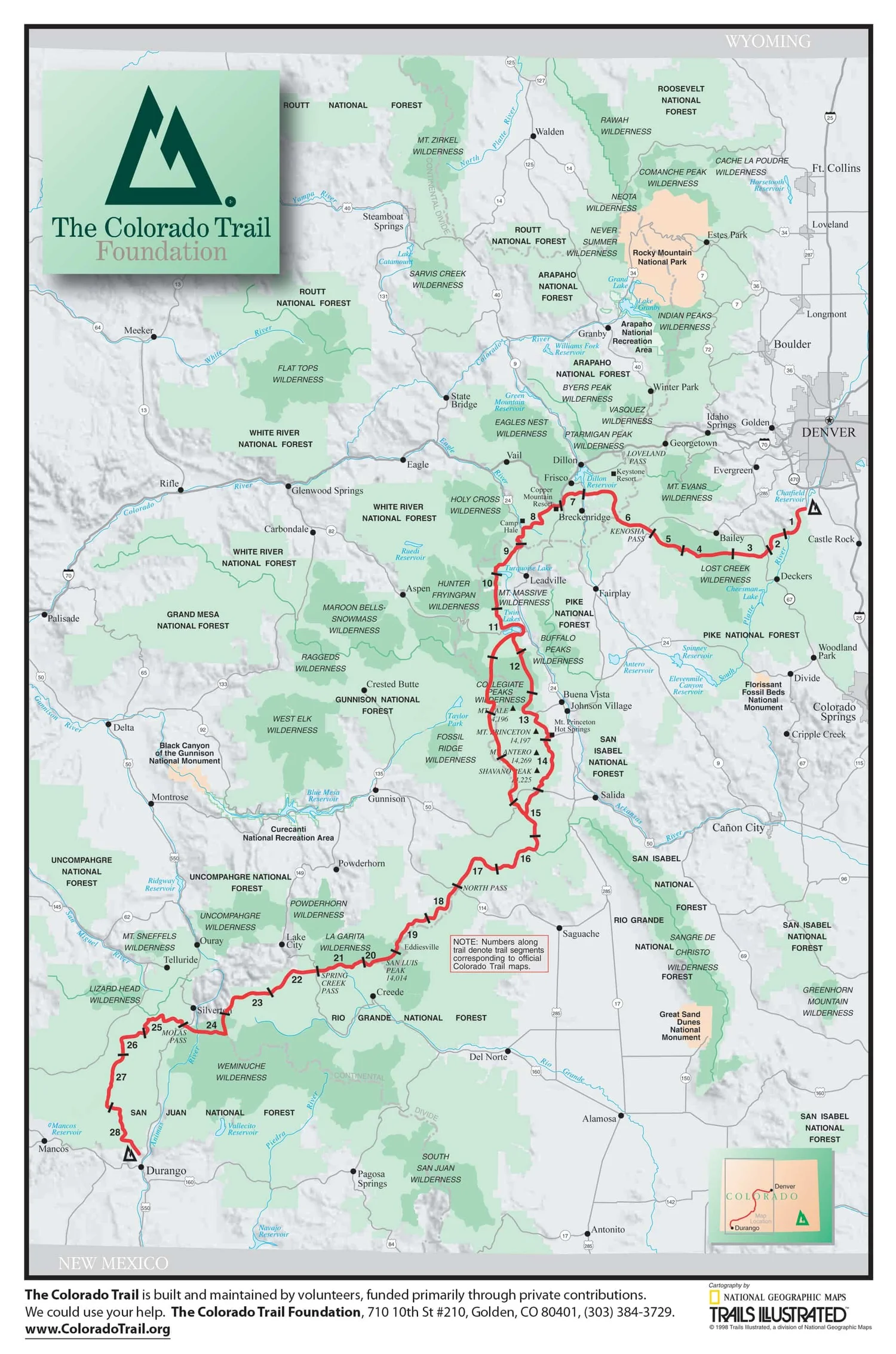 > Colorado Trail — USA Adventure Seeker
