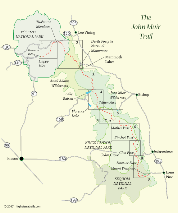 > John Muir Trail — USA Adventure Seeker