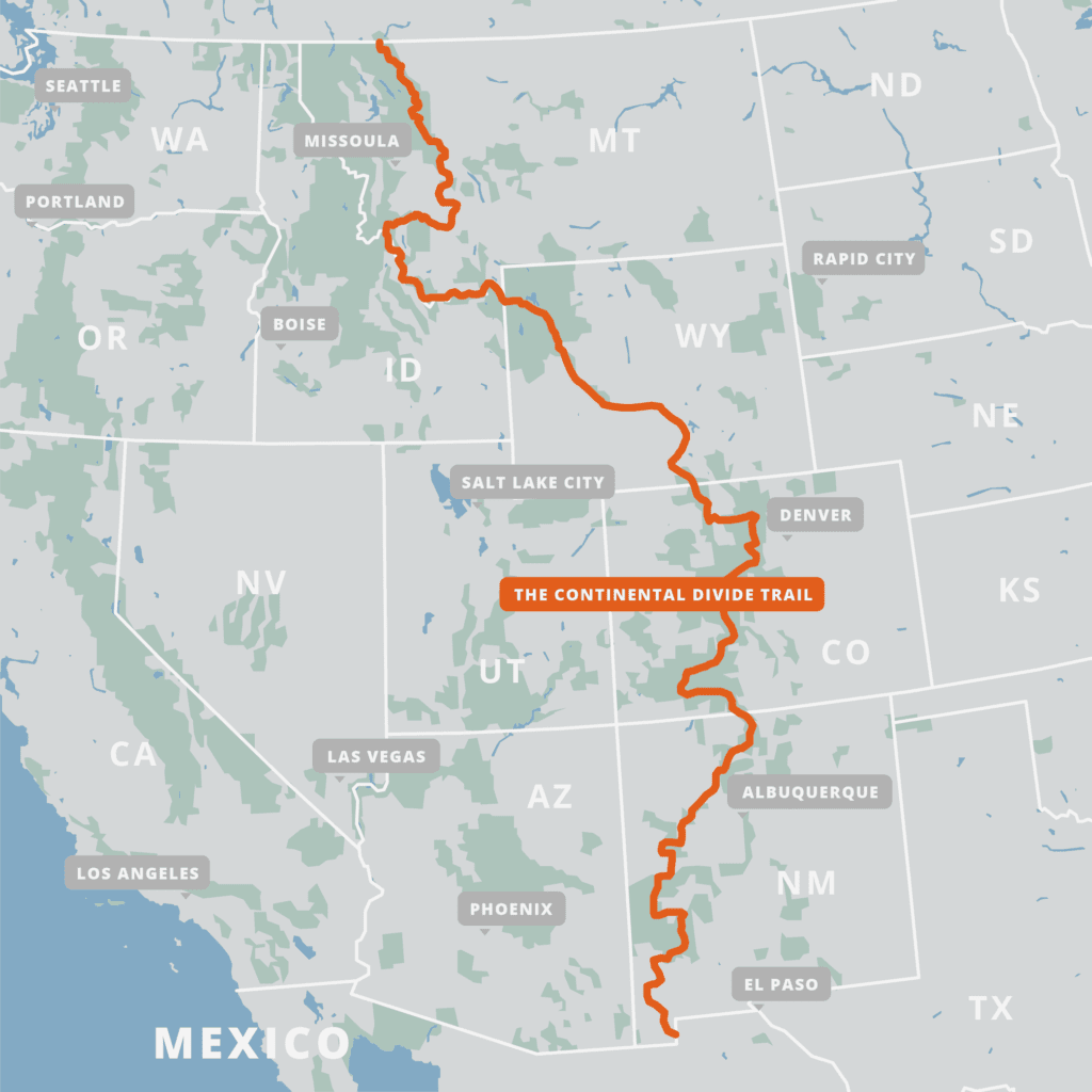 6 step guide to plan your Continental Divide Trail thru-hike. — USA ...