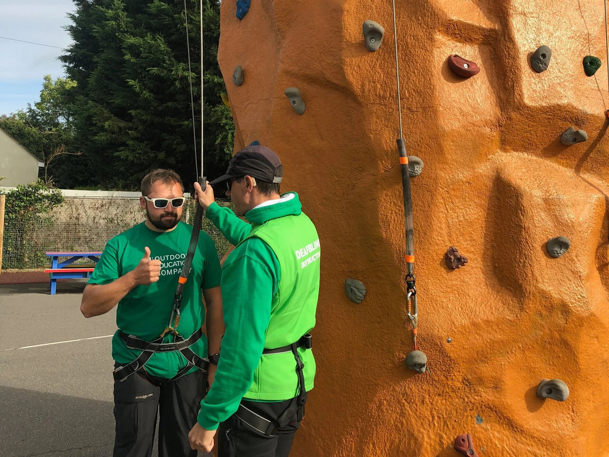 Accessible Mobile Climbing Wall — The Outdoor Education Company