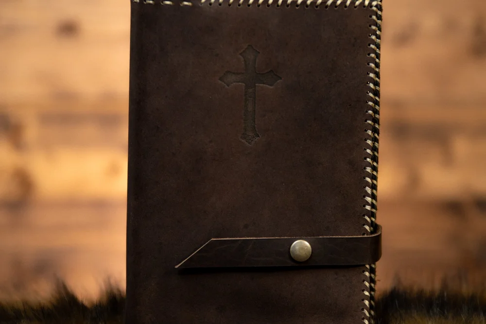 Custom Leather Bible Cover