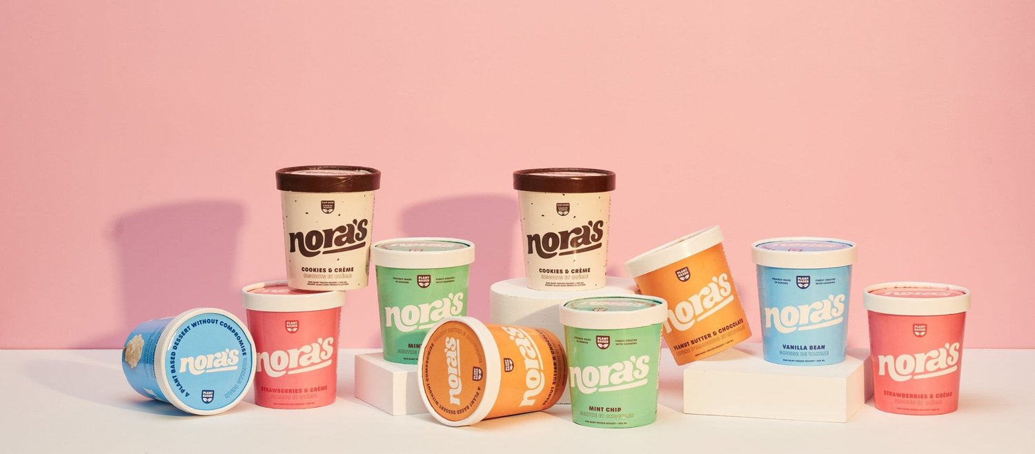 Nora's | Rich and creamy vegan ice cream