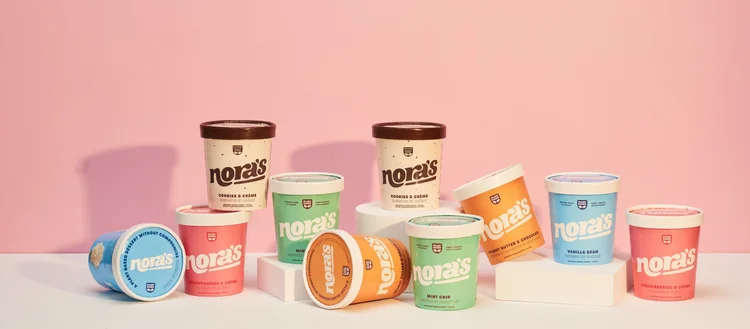Nora's | Rich and creamy vegan ice cream