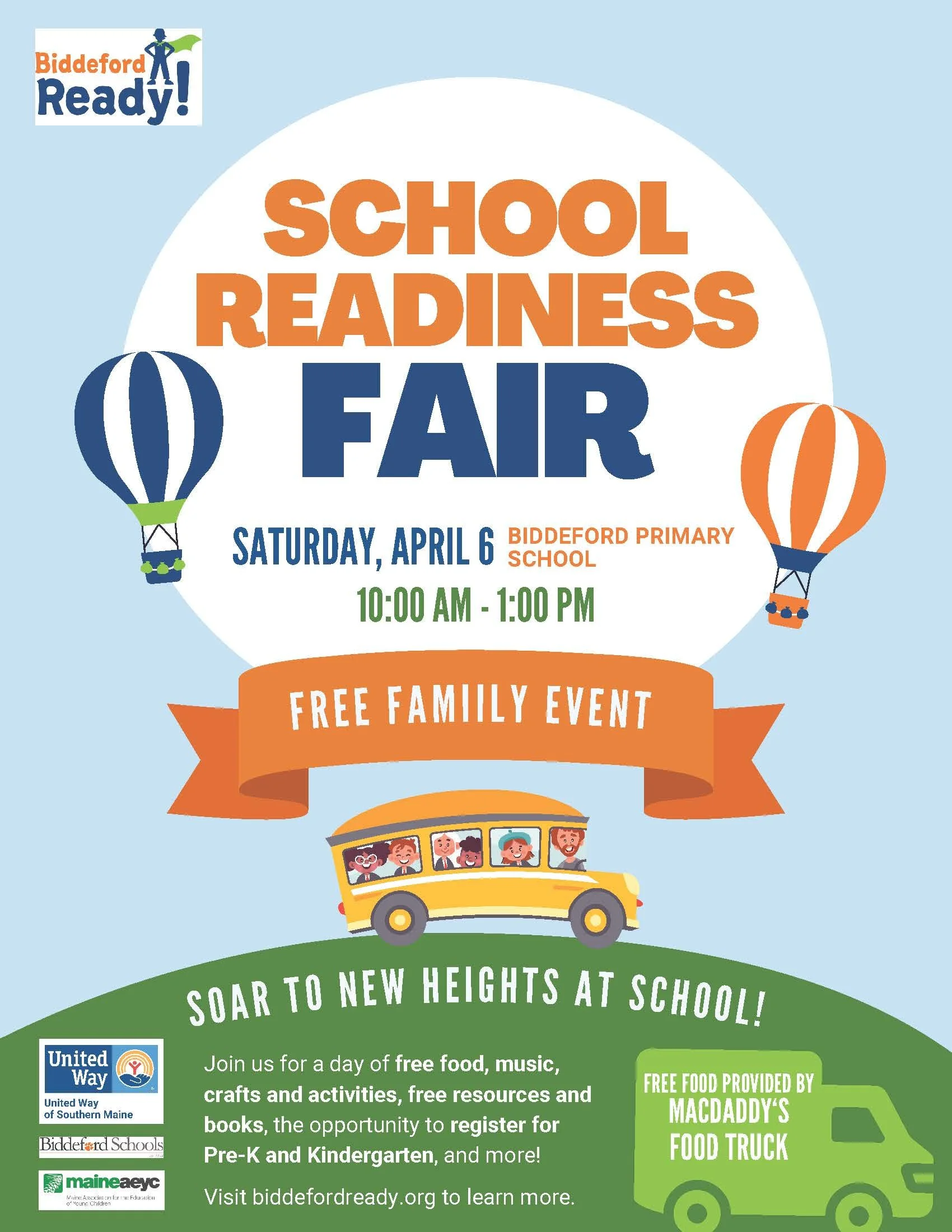 School Readiness Fair on April 6 — Biddeford Ready!
