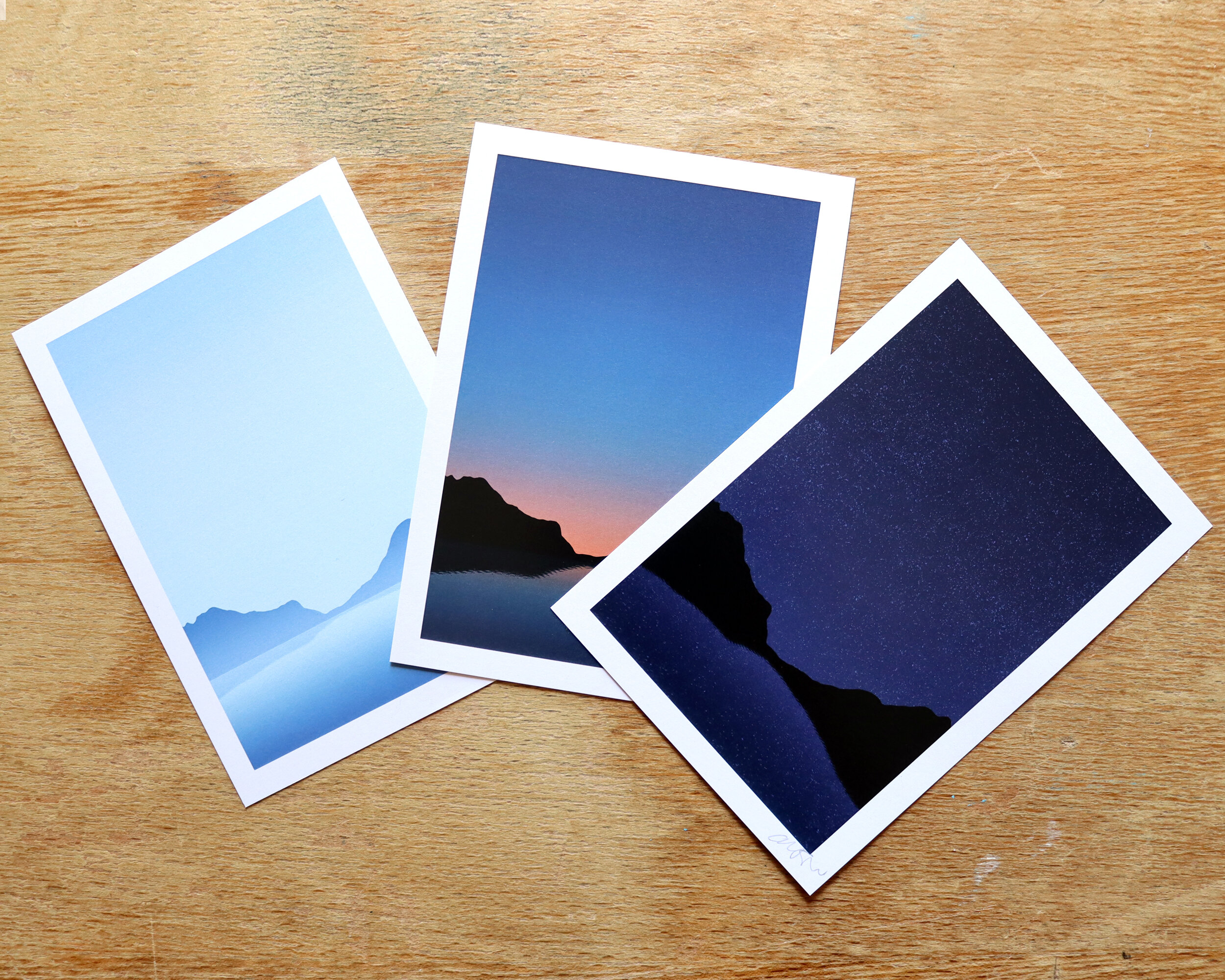 Lost In The Landscape, A4 Digital Print — OR8DESIGN