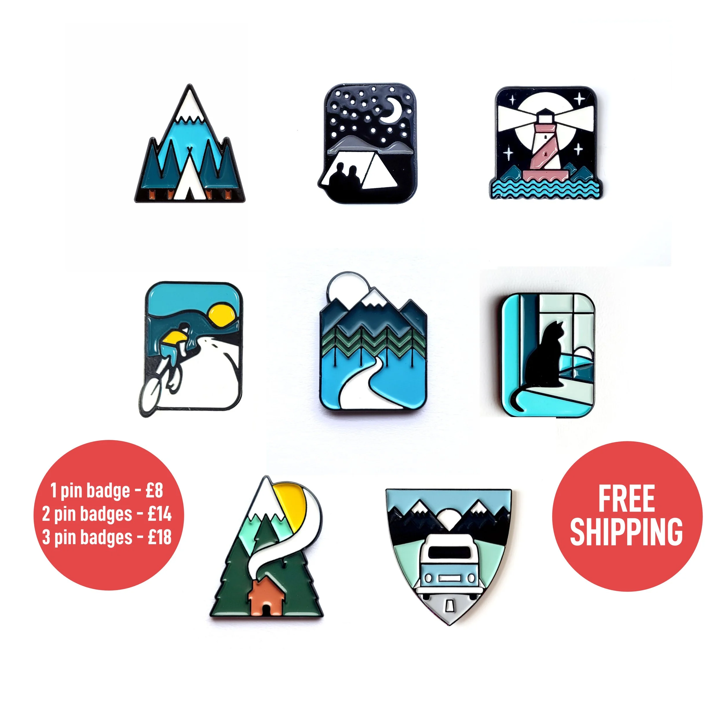 Bike Enamel Pin Badge — OR8DESIGN