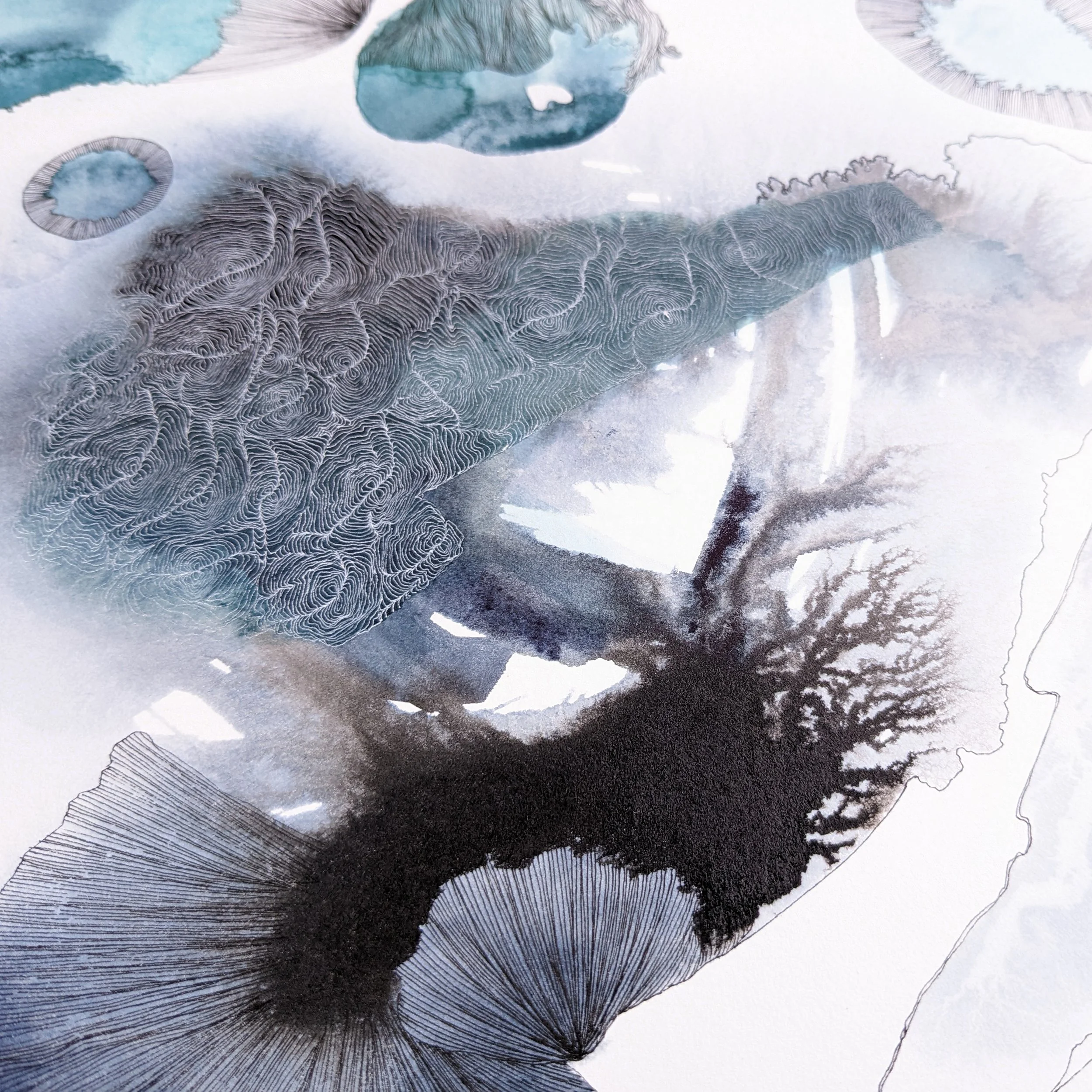 Original art, prints natural pigments — Louise Ann Wright