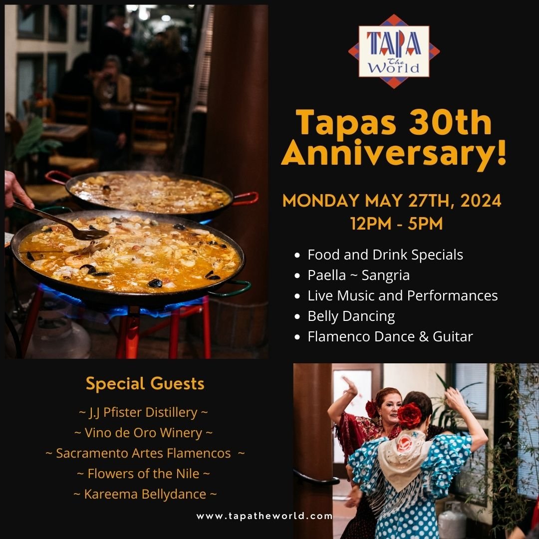 Events — Tapa The World | Tapas Restaurant in Sacramento