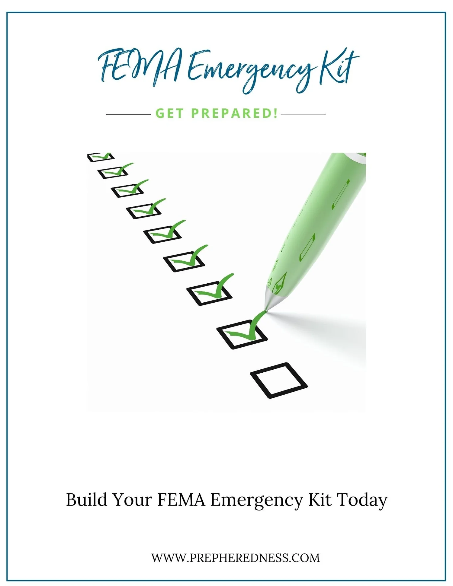 FEMA Emergency Kit | Get Prepared Now—Download Your Emergency Kit ...