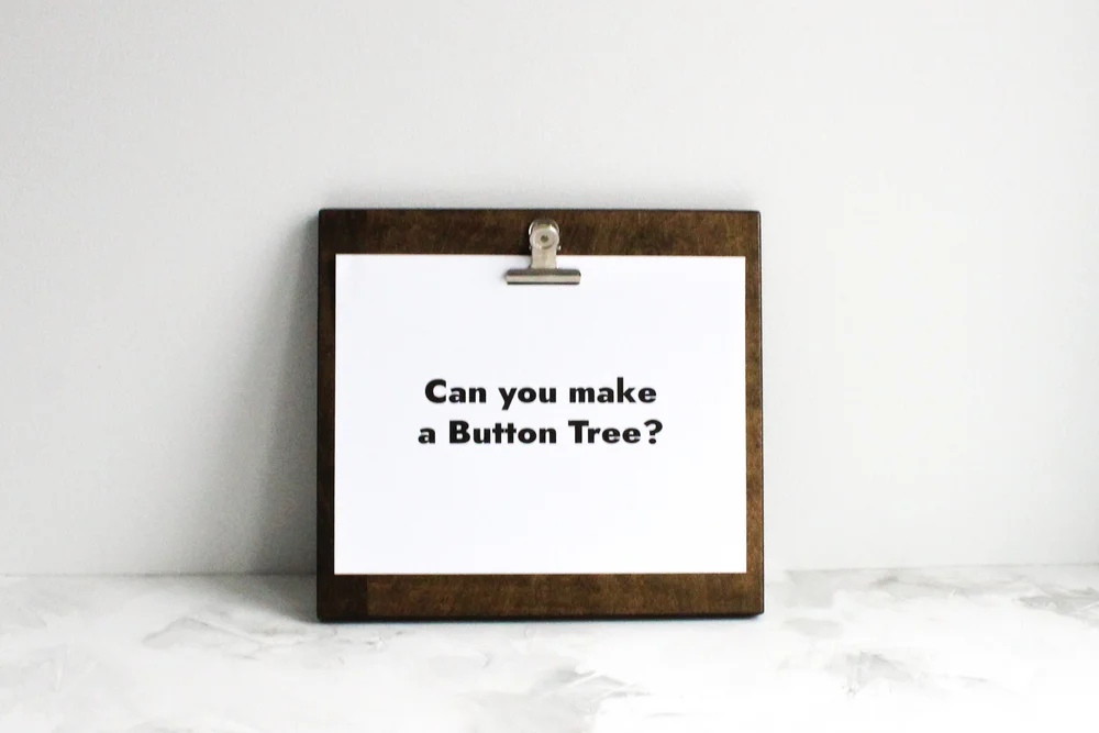 BUTTON TREE — Make It Jewish