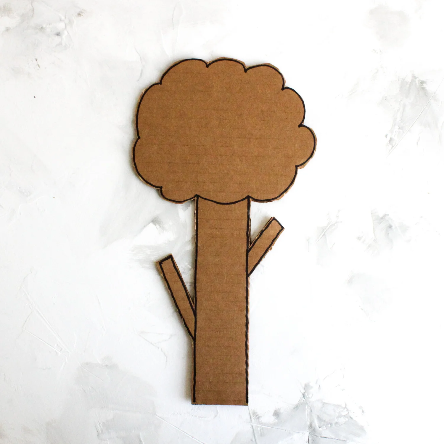 3D CARDBOARD TREES — Make It Jewish