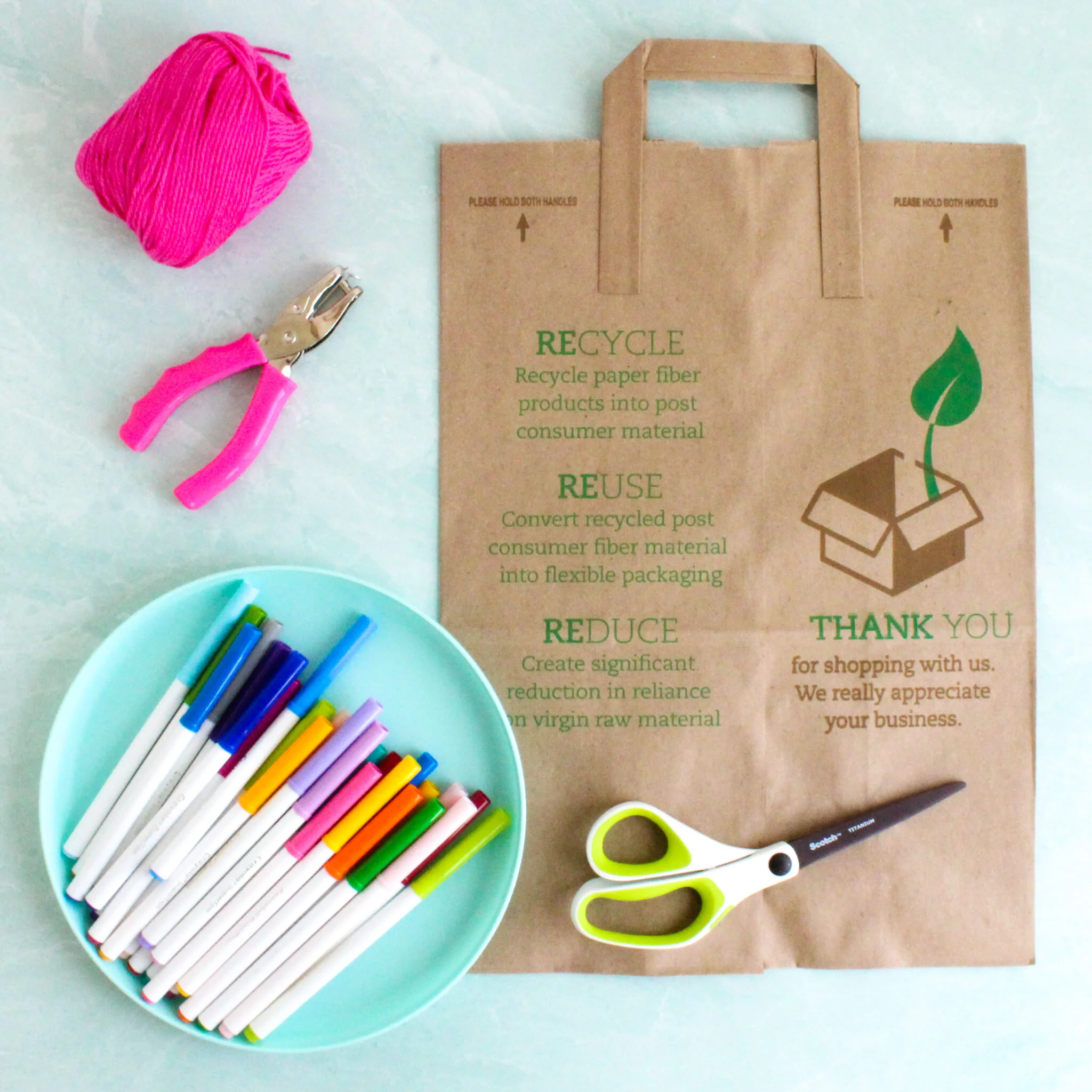 AFIKOMEN BAG MADE WITH GROCERY BAG — Make It Jewish