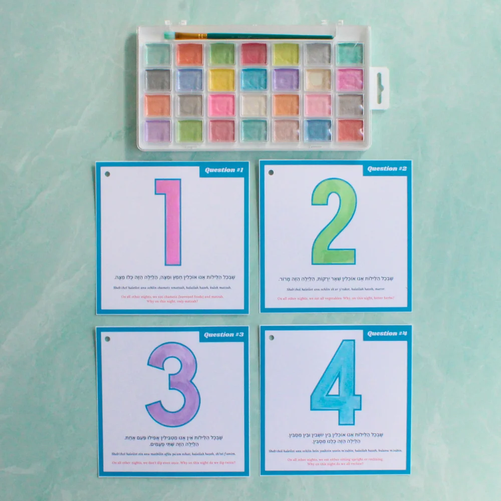 FOUR QUESTIONS BOOK — Make It Jewish