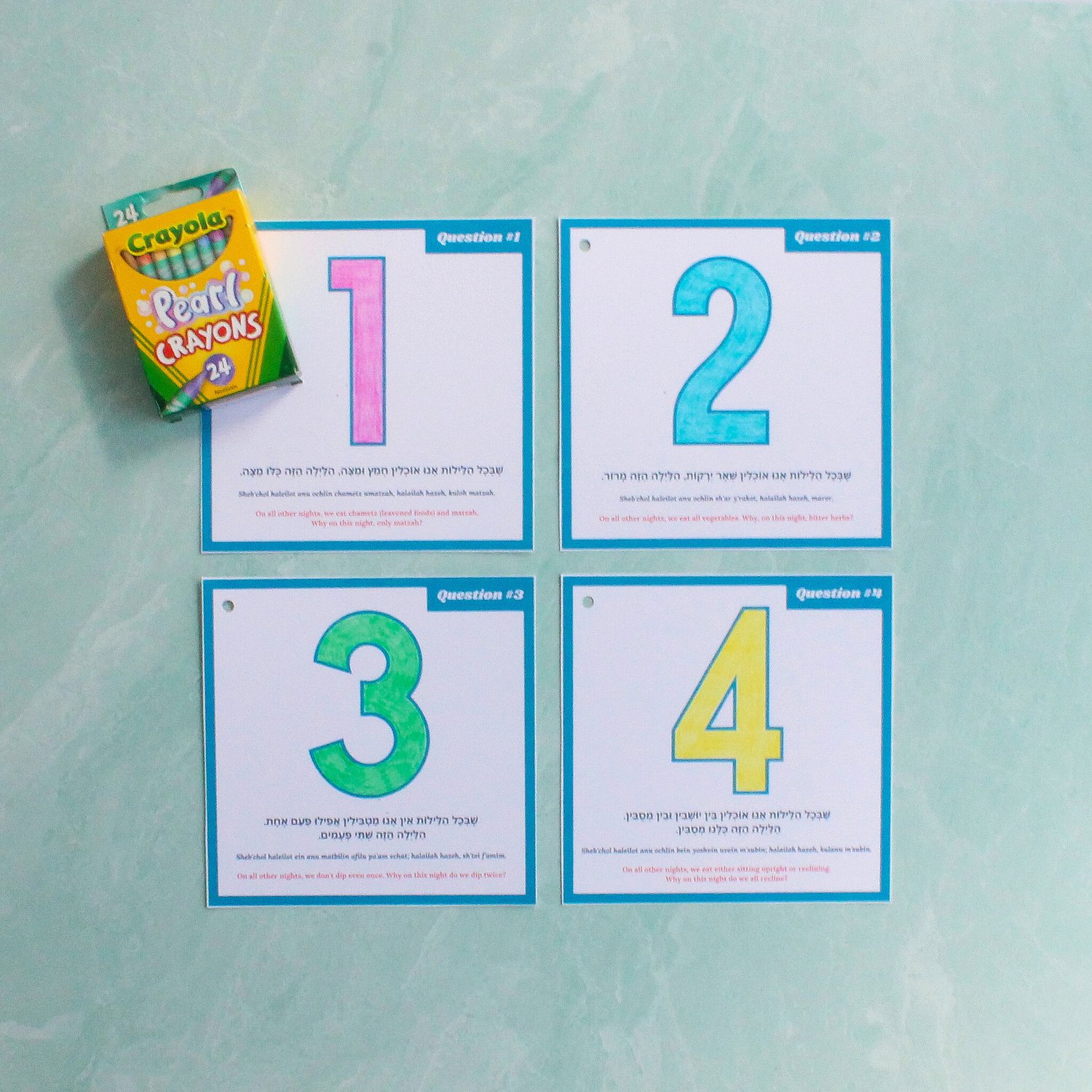 FOUR QUESTIONS BOOK — Make It Jewish