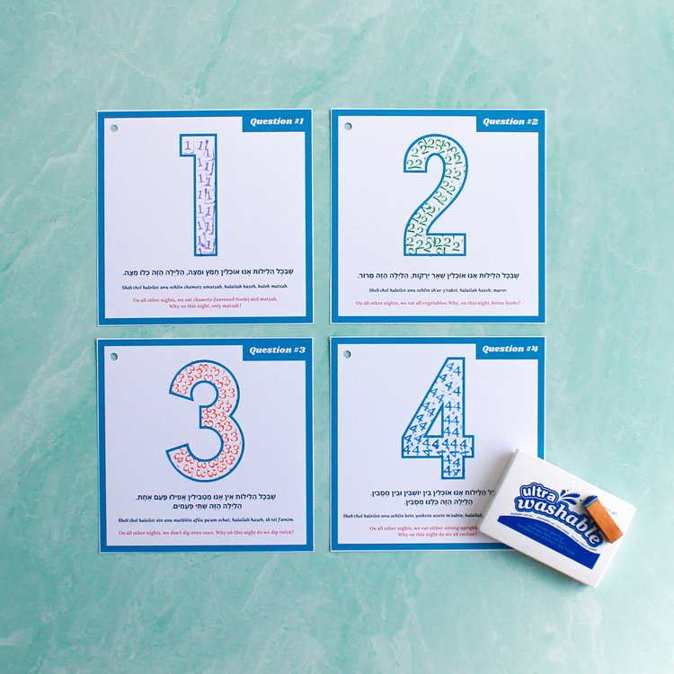 FOUR QUESTIONS BOOK — Make It Jewish