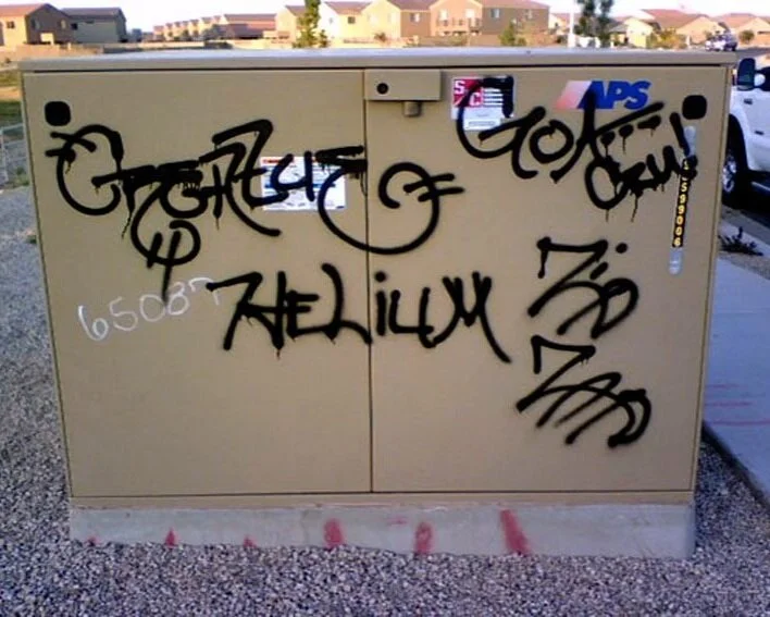 Graffiti Removal — North American Exterior Cleaning