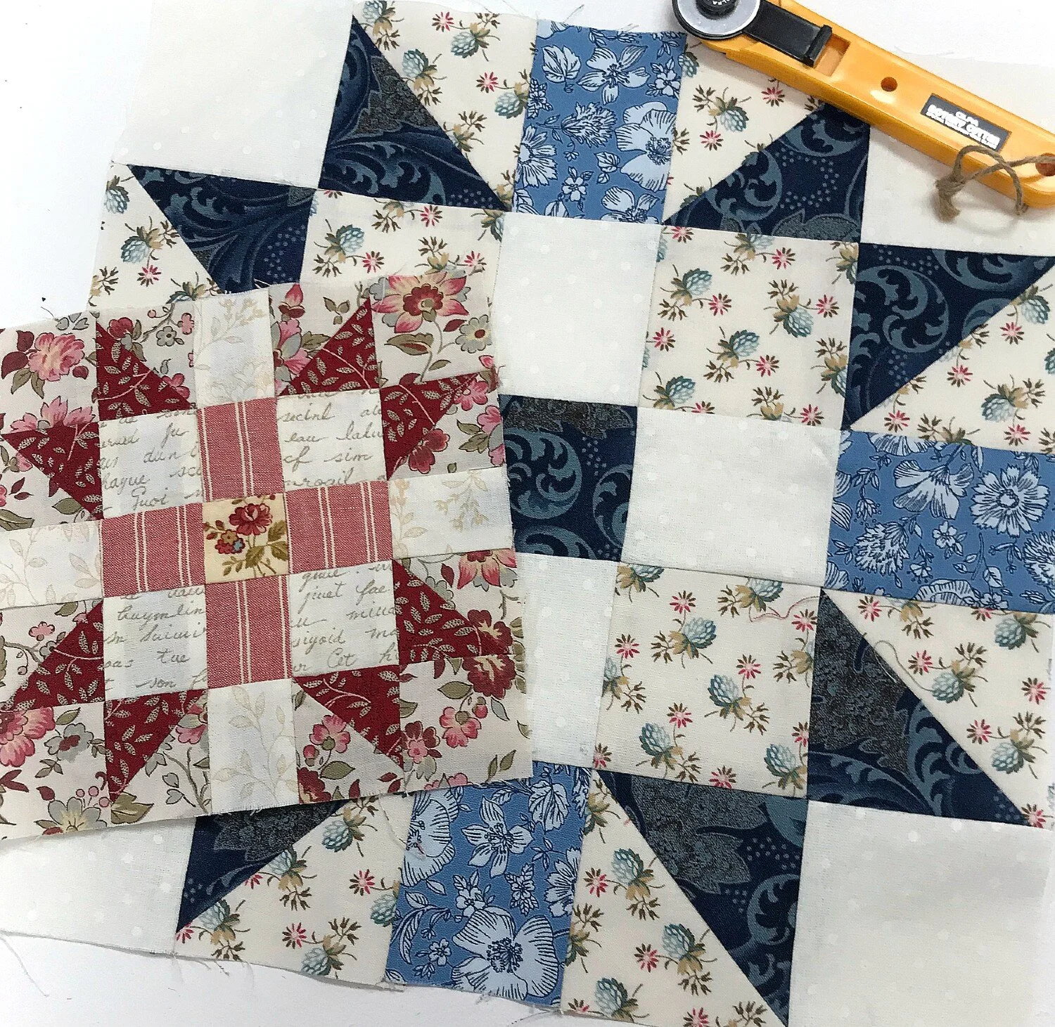Week Four - New England Block — Delbrook Quilt Company