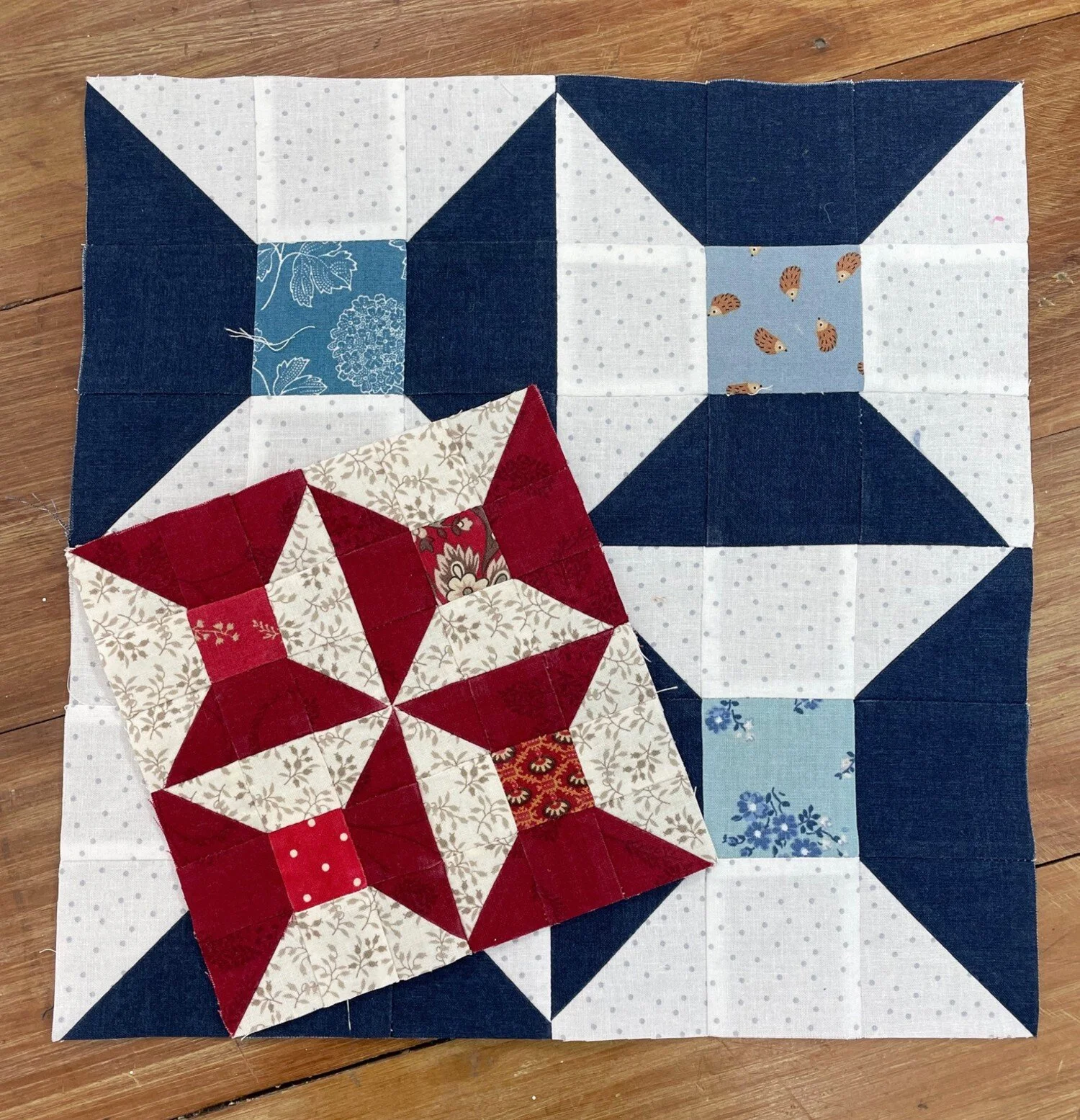 Week 46 - Spools Block — Delbrook Quilt Company