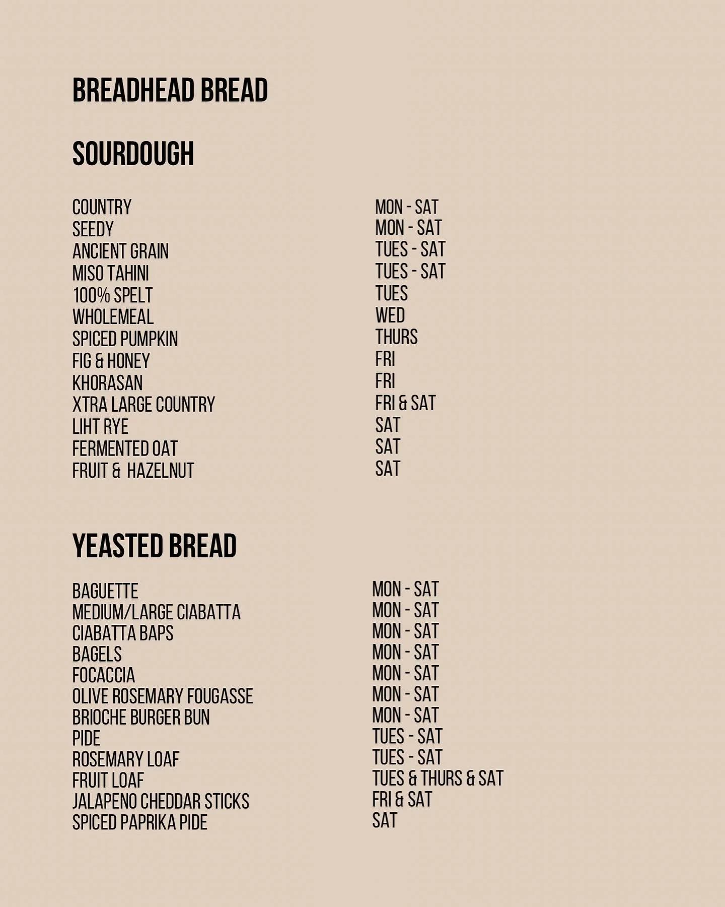 SOCIAL MEDIA — Breadhead