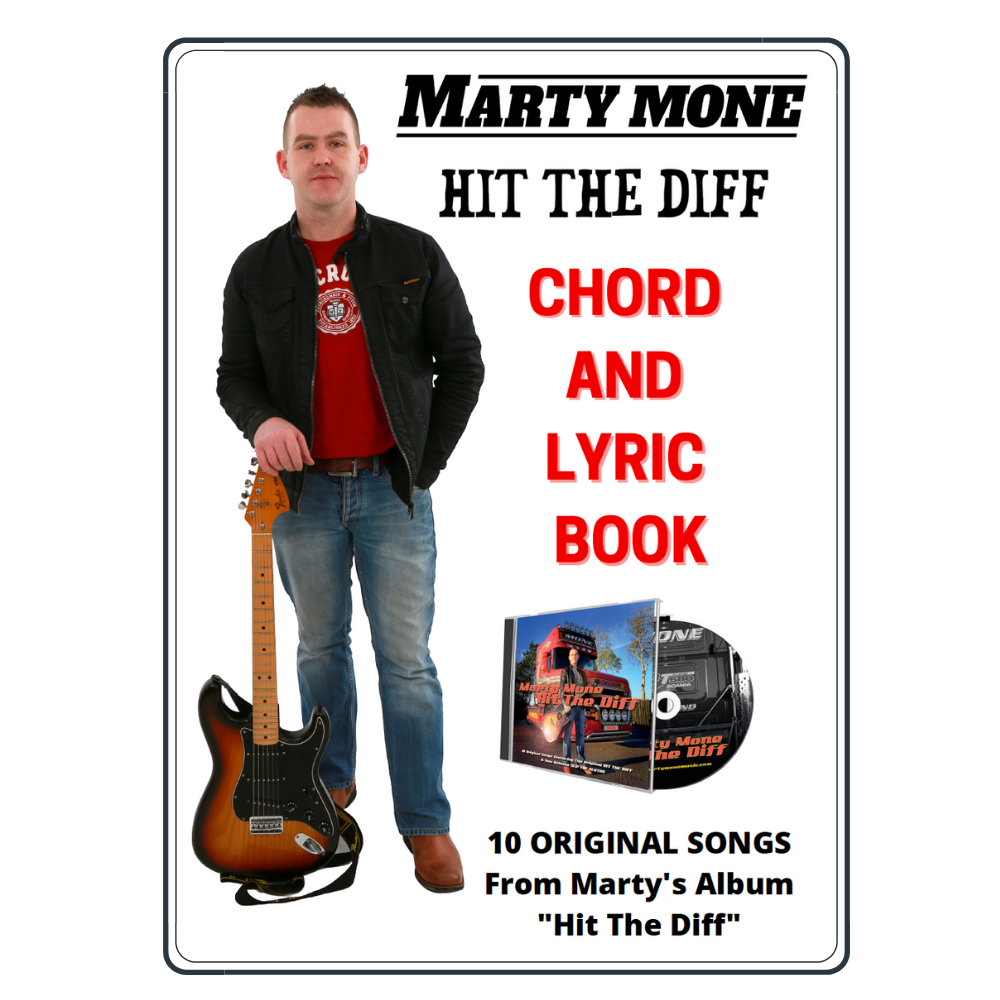 Digital Download - Chord and Lyric Book - Steer The Rear Album — Marty ...