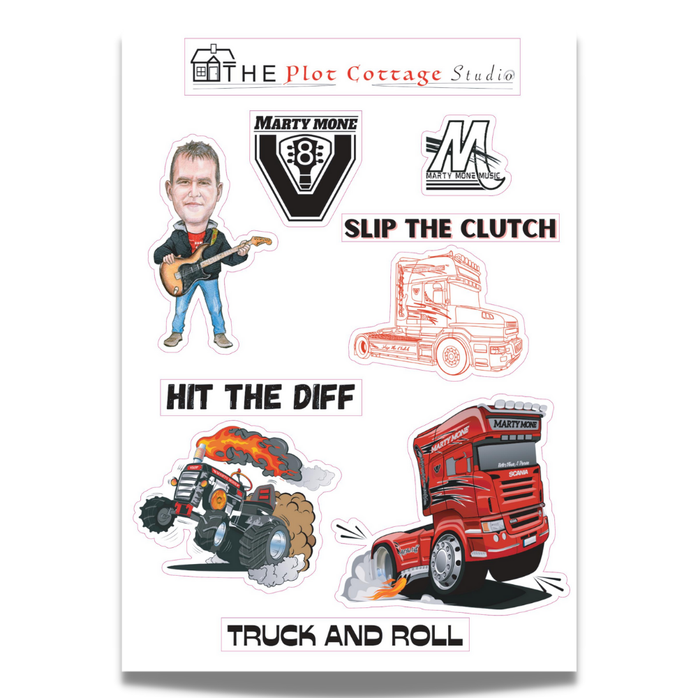 A3 Signed R580 Starburst Signed Poster — Marty Mone Music