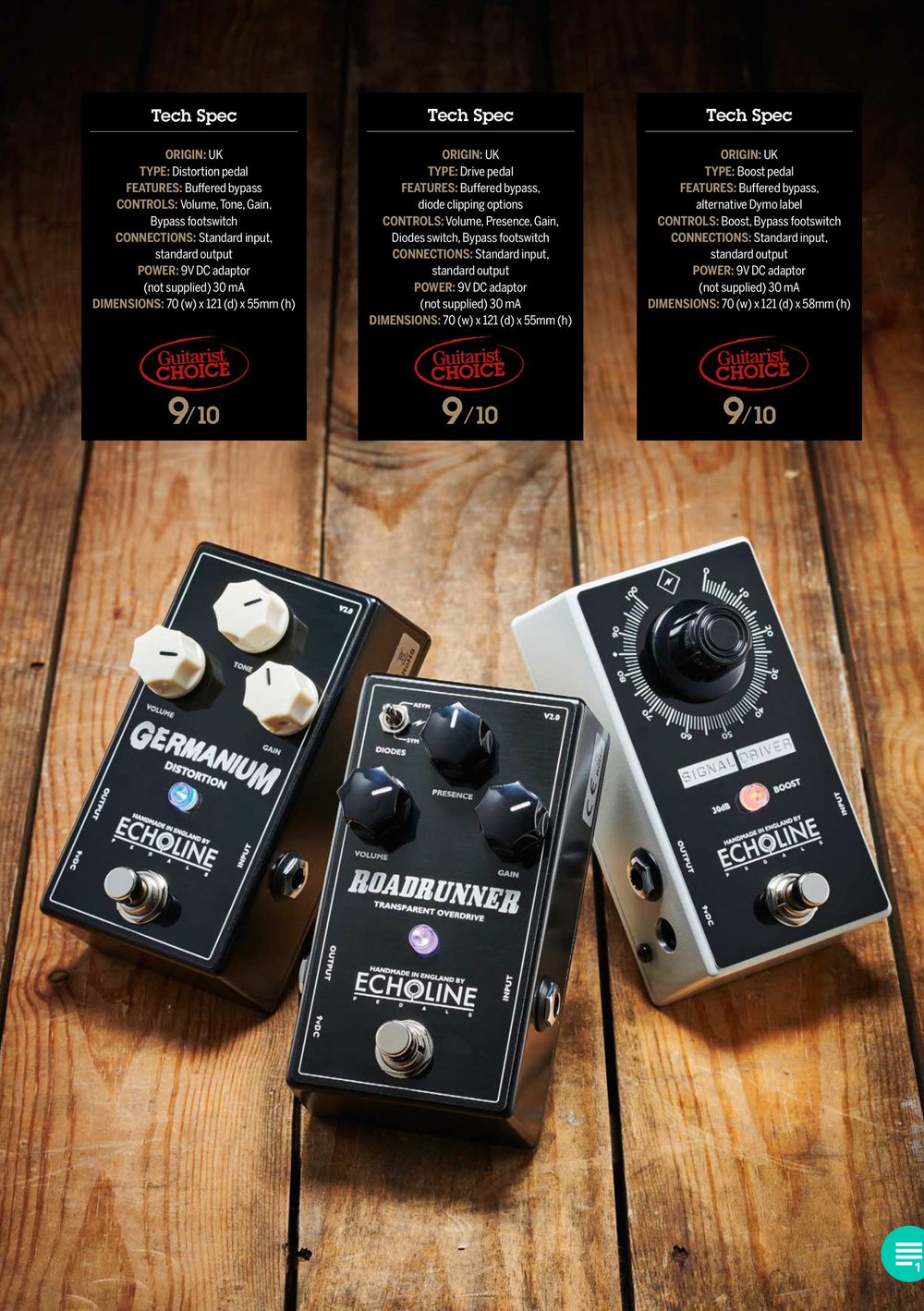 Reviews — Echoline Pedals - Handmade, boutique guitar pedals made in ...