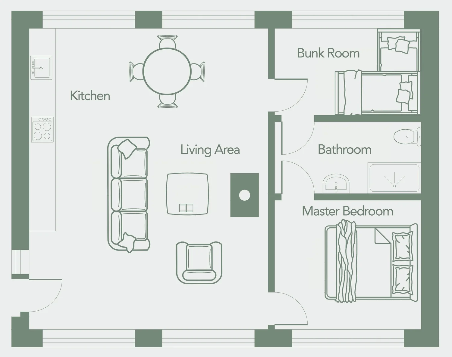 Luxury Bothy Scotland - The Keeper's Bothy — The Treehouses at Lanrick