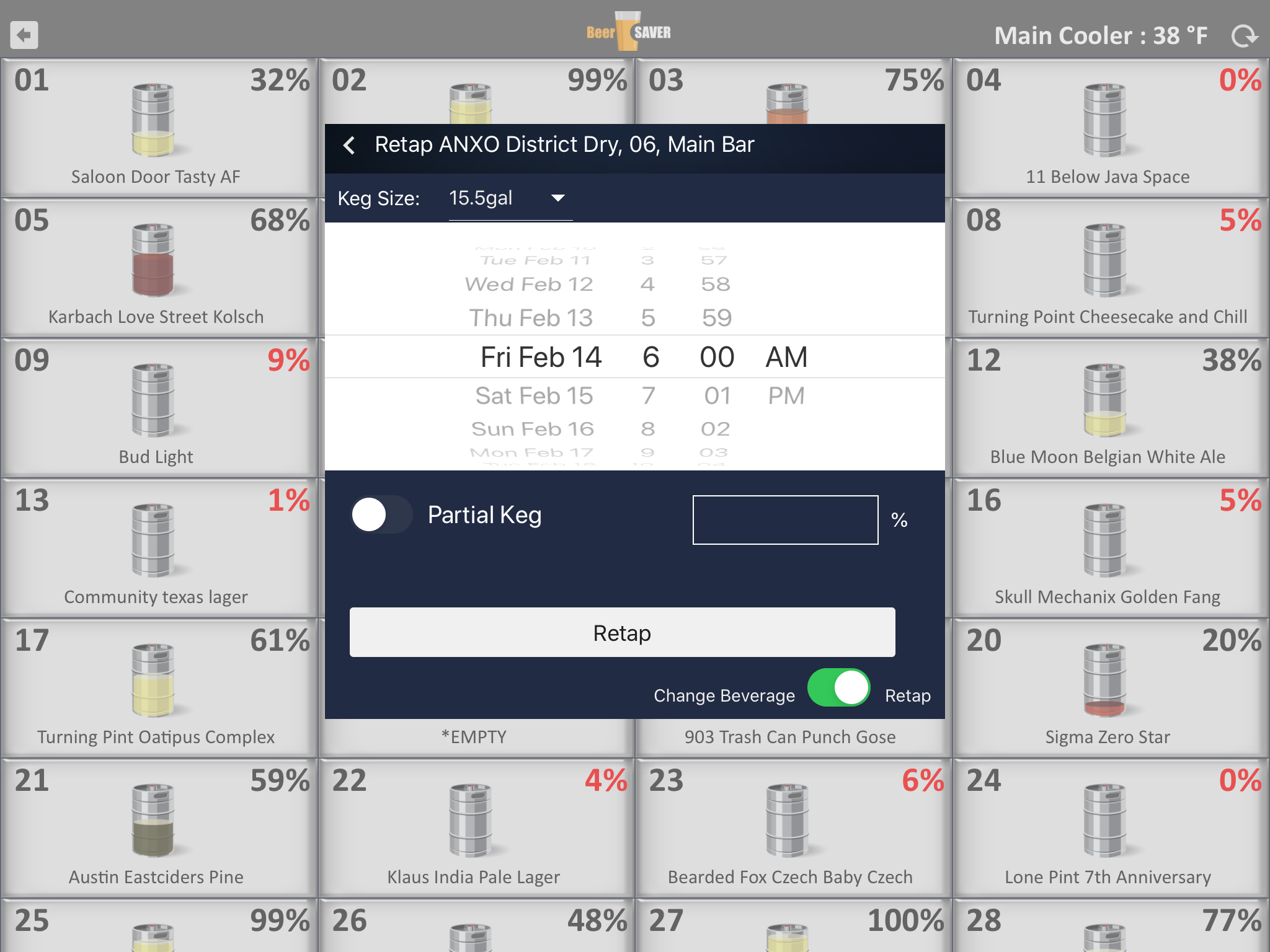 KEG MANAGEMENT APP — US BeerSAVER - Draft Beer Monitoring System, Draft ...