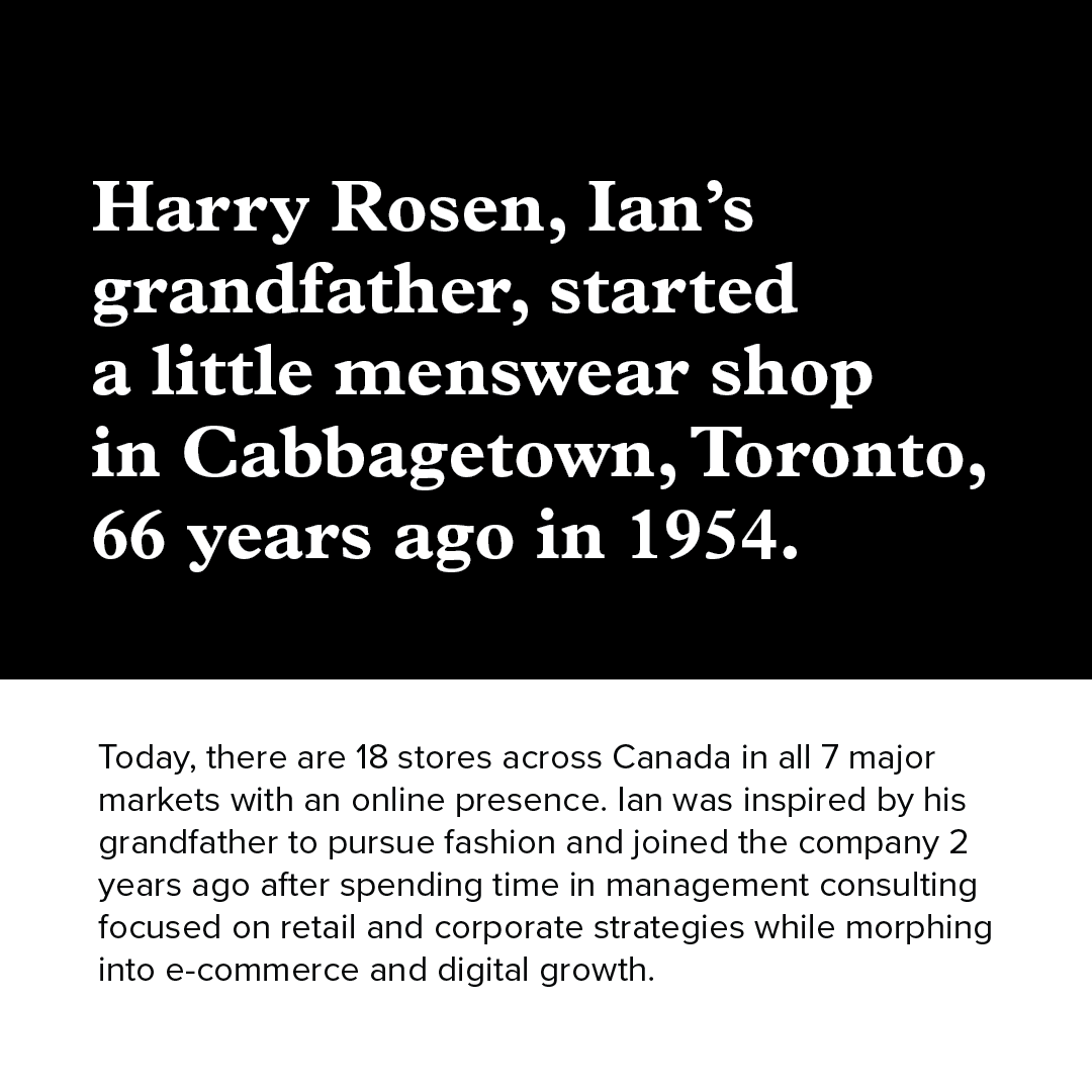 Ian Rosen Explains the Customer Experience at Harry Rosen
