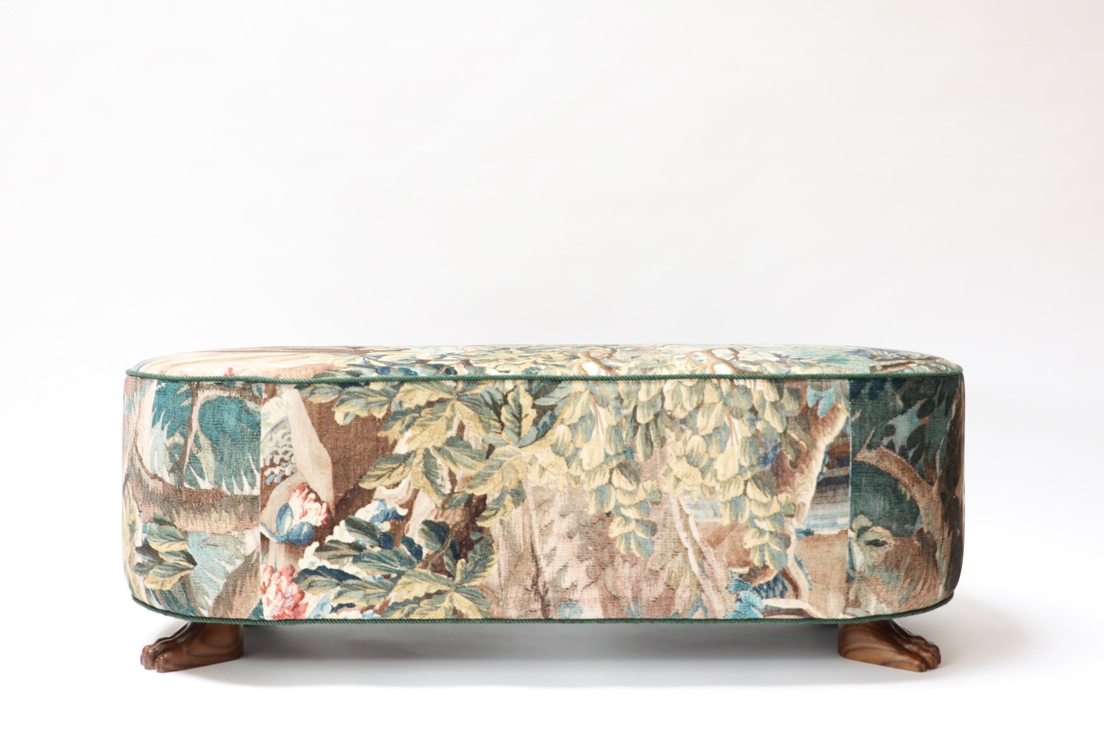 Martin & Brockett's Arcade Bench 48" in Lacquer, Arched Detail Bench ...