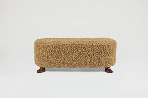 Martin & Brockett's Arcade Bench 48" in Lacquer, Arched Detail Bench ...