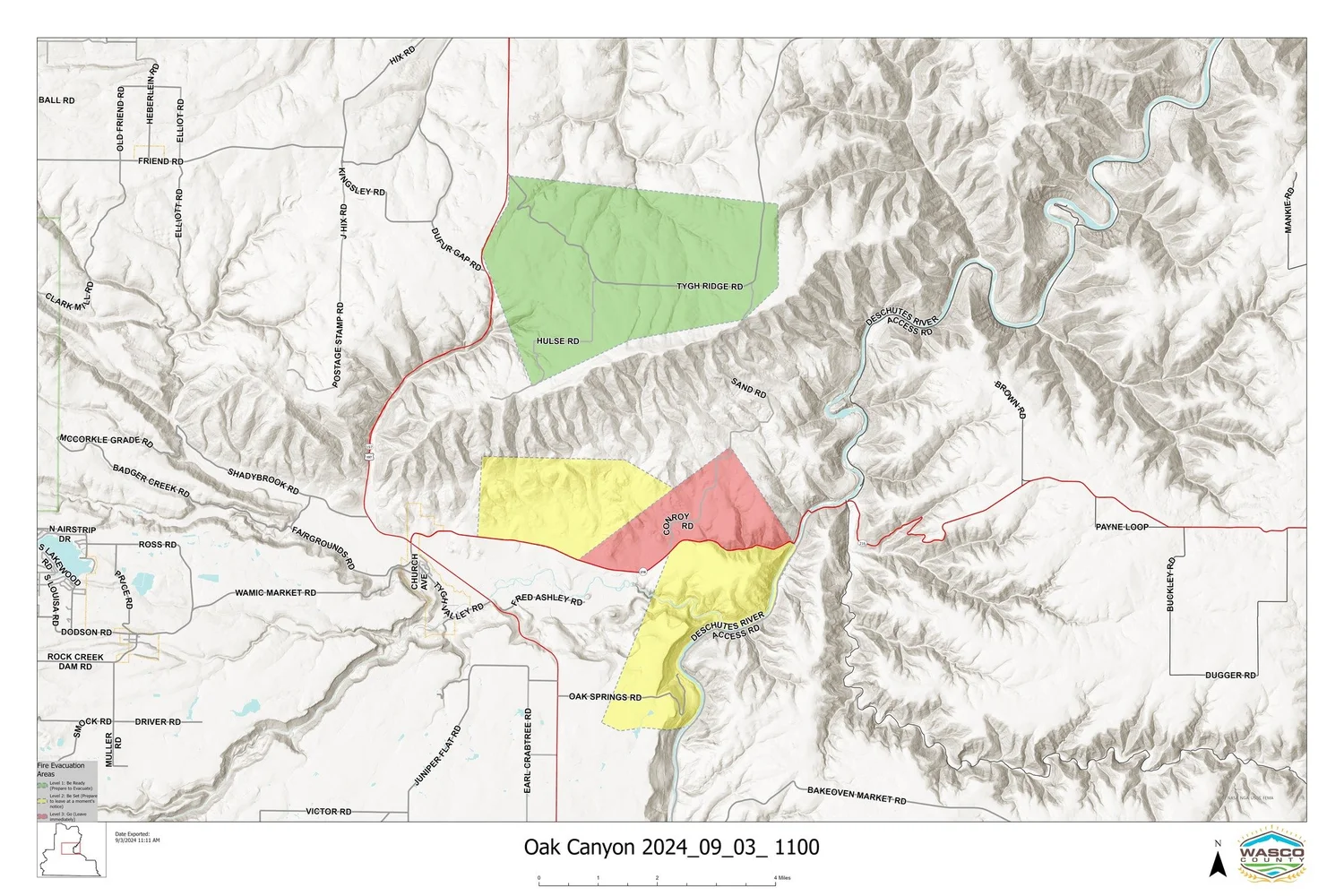 Oak Canyon Fire causes closure of BLM Land abutting Deschutes River ...