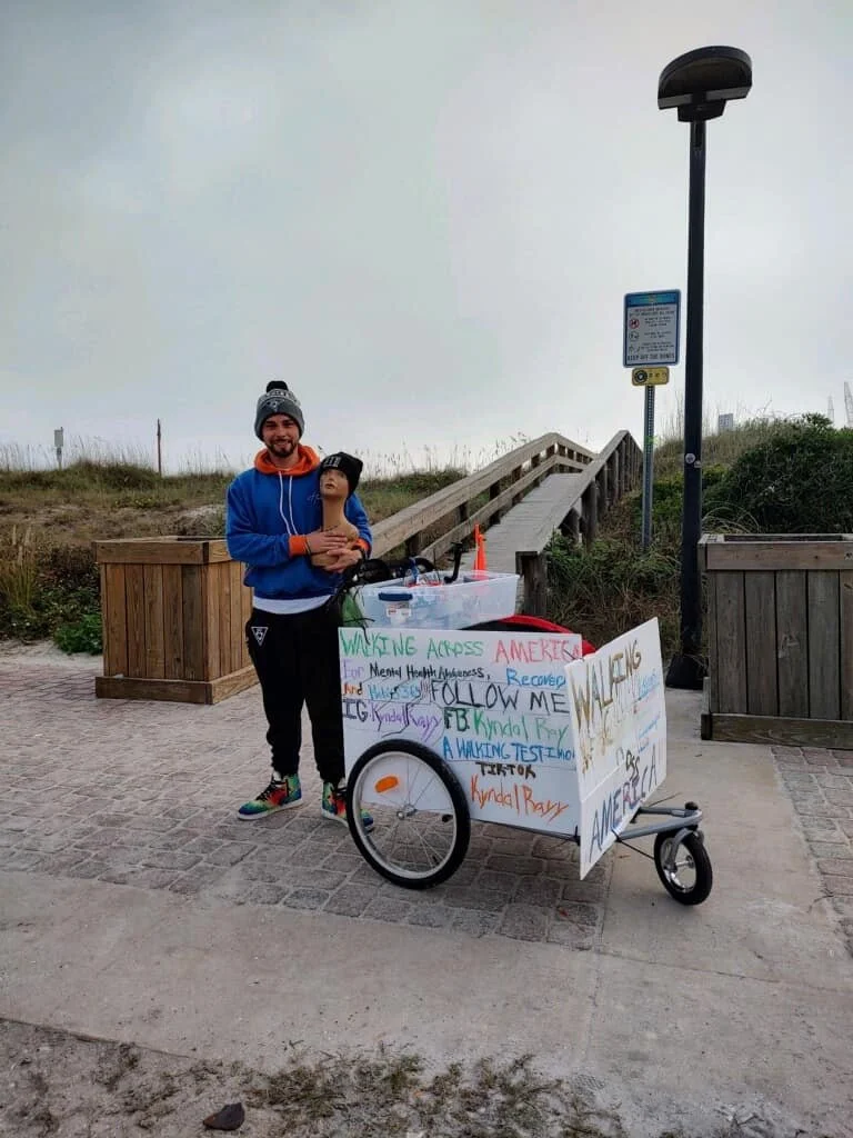 Florida Man Walks Across America for Mental Health Awareness, Recovery ...