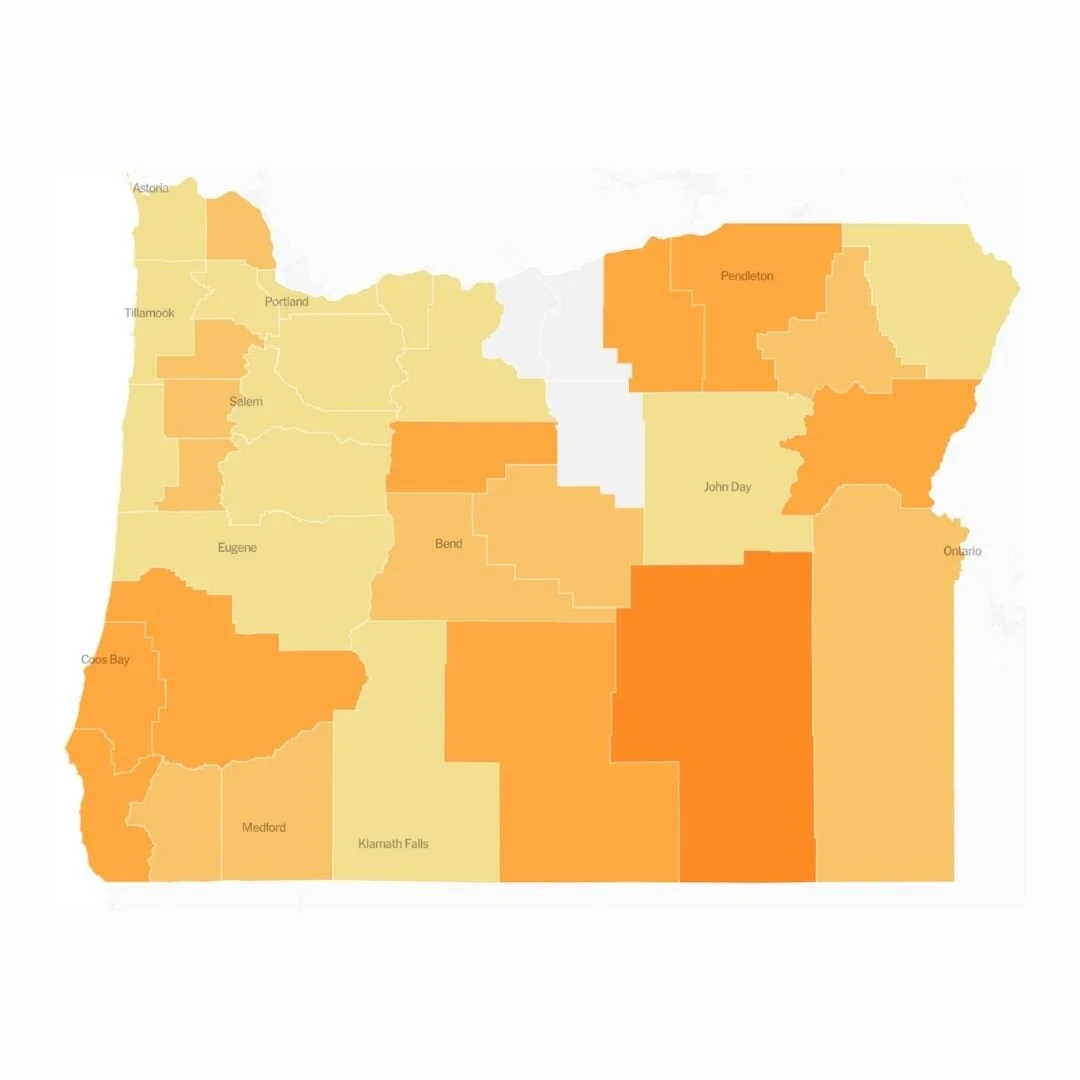16 Oregon Counties Improve Covid-19 Risk Level — Columbia Community ...