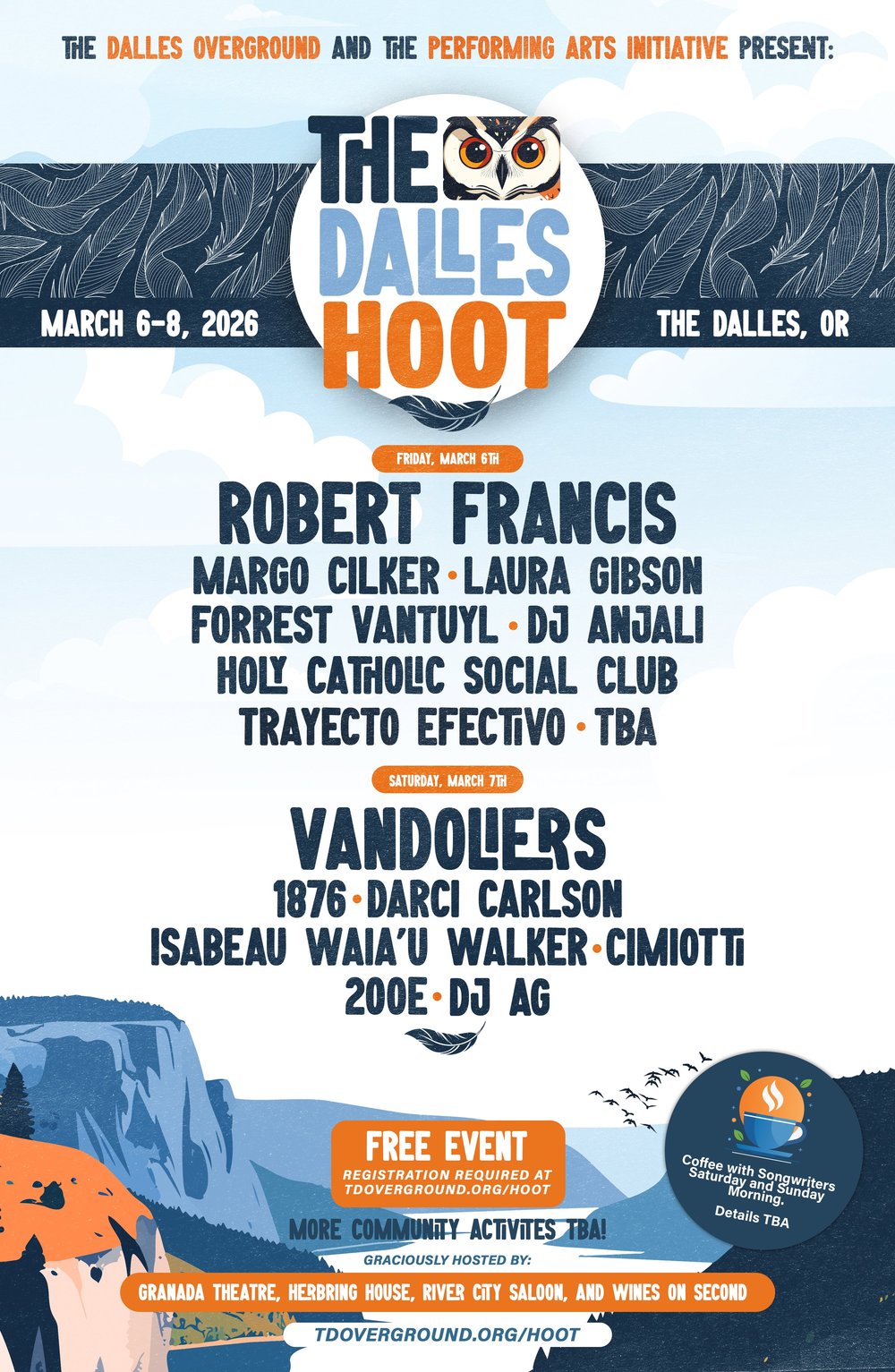 Downtown Venues Set for Music, Arts as The Dalles Hoot Debuts this ...