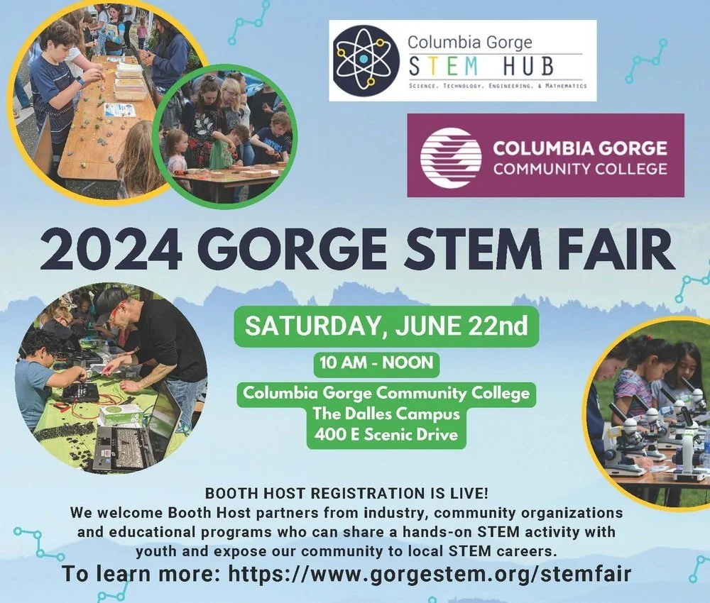 Booth Registration is Now Open for the 2024 Gorge STEM Fair! — Columbia ...