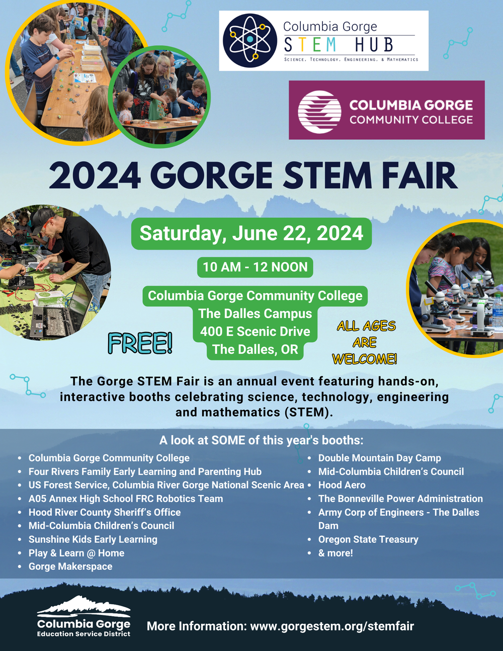 Discover the Wonders of Science at the 2024 Gorge STEM Fair! — Columbia ...