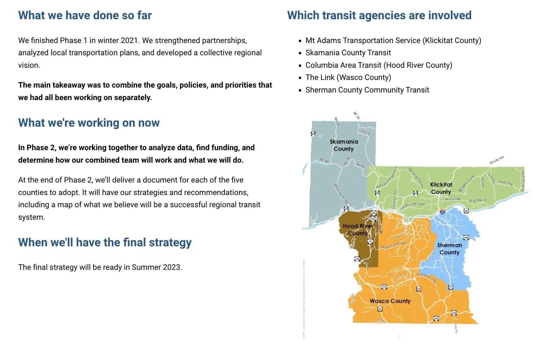 MCEDD seeks public input on Regional Public Transit System — Columbia ...