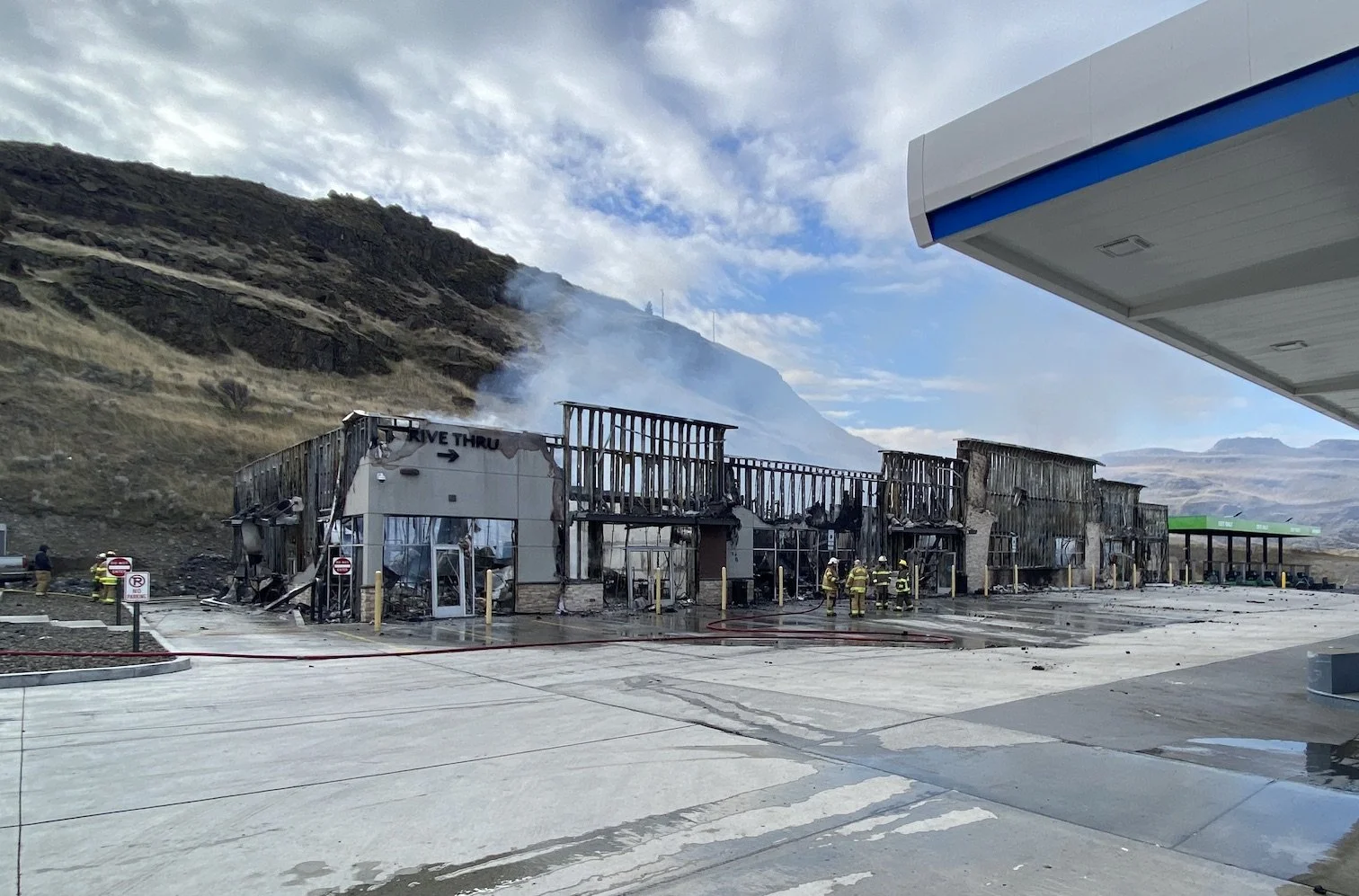 TA Express in Biggs burned to the ground; pumps survive; no one hurt ...