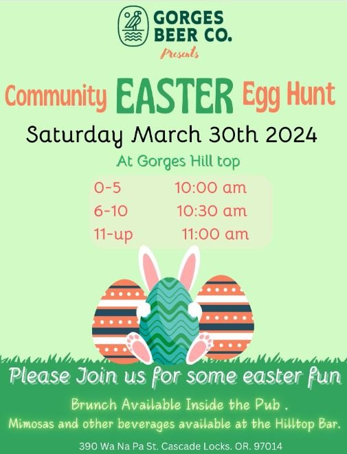 Bargeway Brunching set for Easter Sunday; Gorge Giggin' Guide filled ...